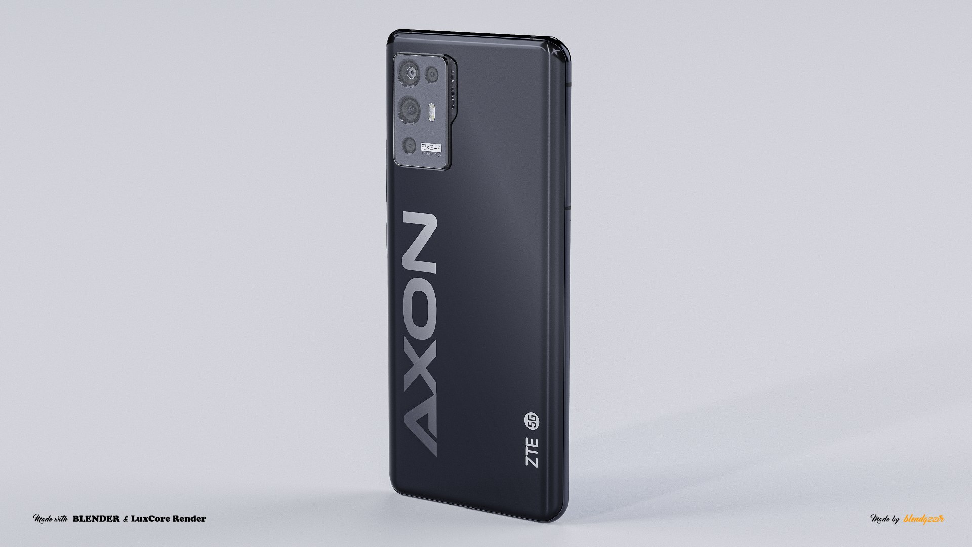 ZTE AXON 30 PRO 5G model - TurboSquid 1722846