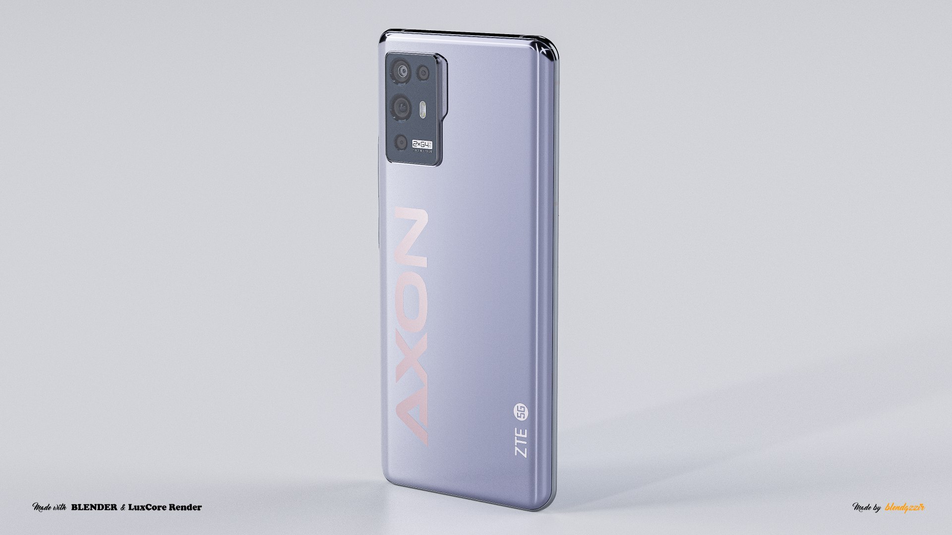 ZTE AXON 30 PRO 5G model - TurboSquid 1722846