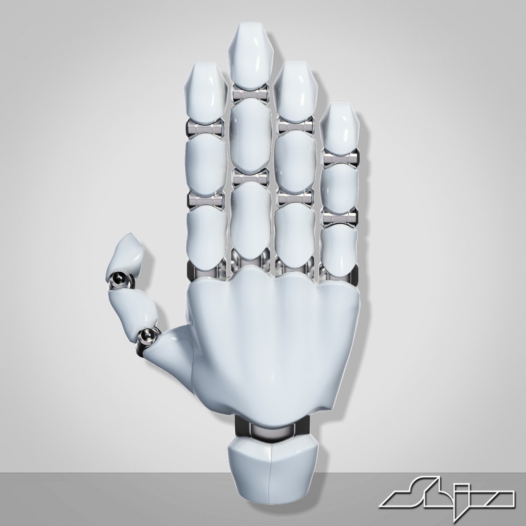 3d robotic hand model