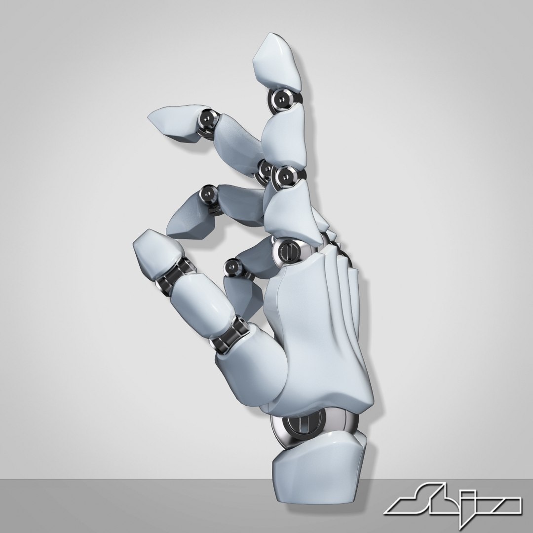 3d robotic hand model