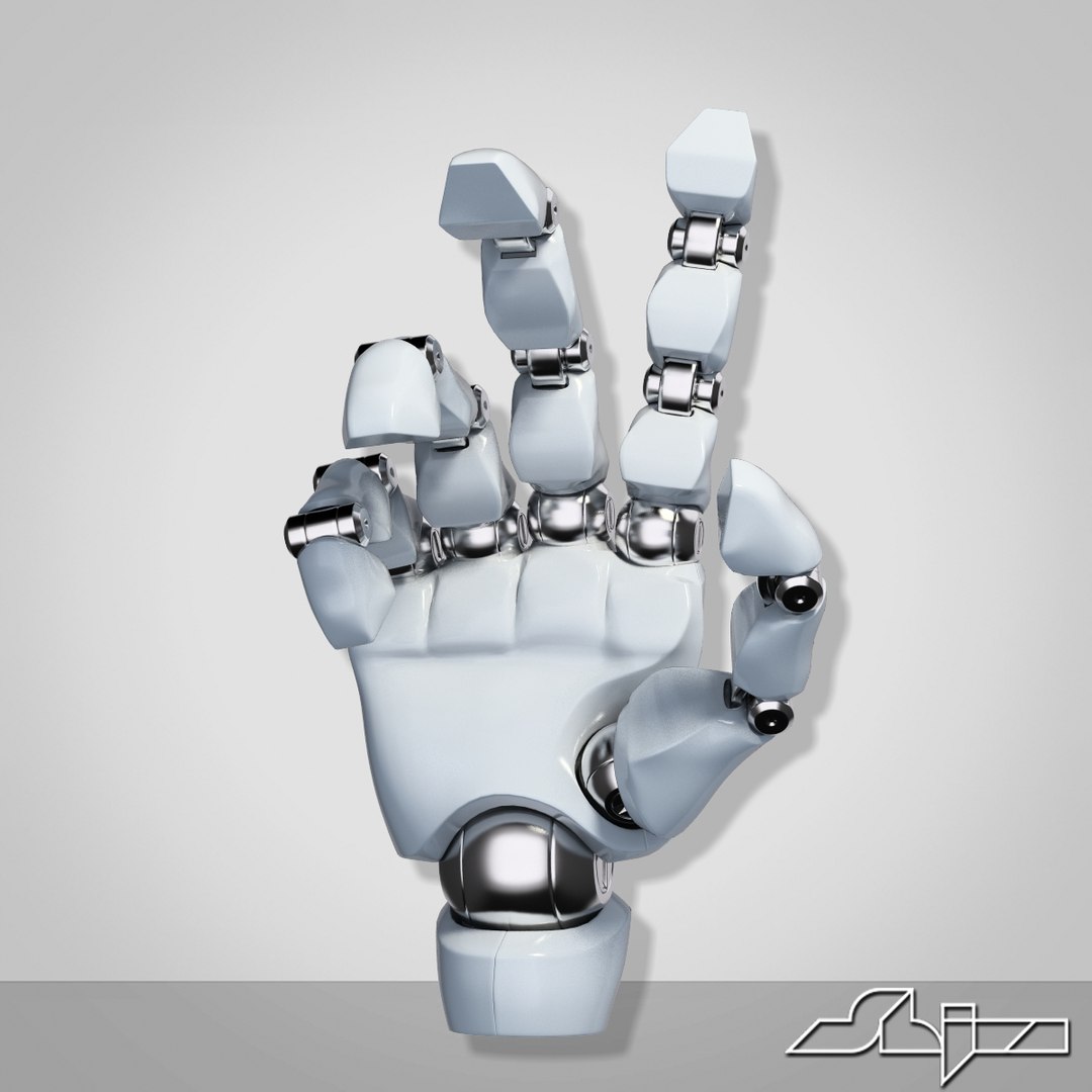 3d robotic hand model