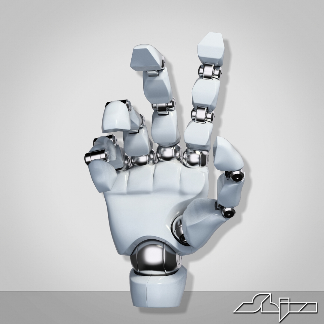 3d robotic hand model