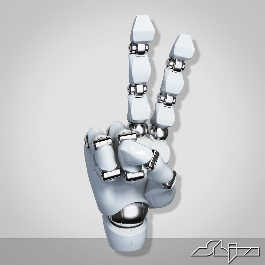 3d robotic hand model