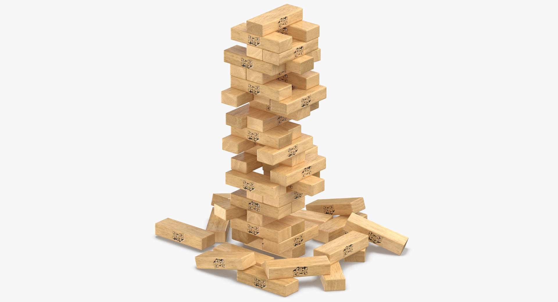 Jenga 03 Games 3D - TurboSquid 1412071