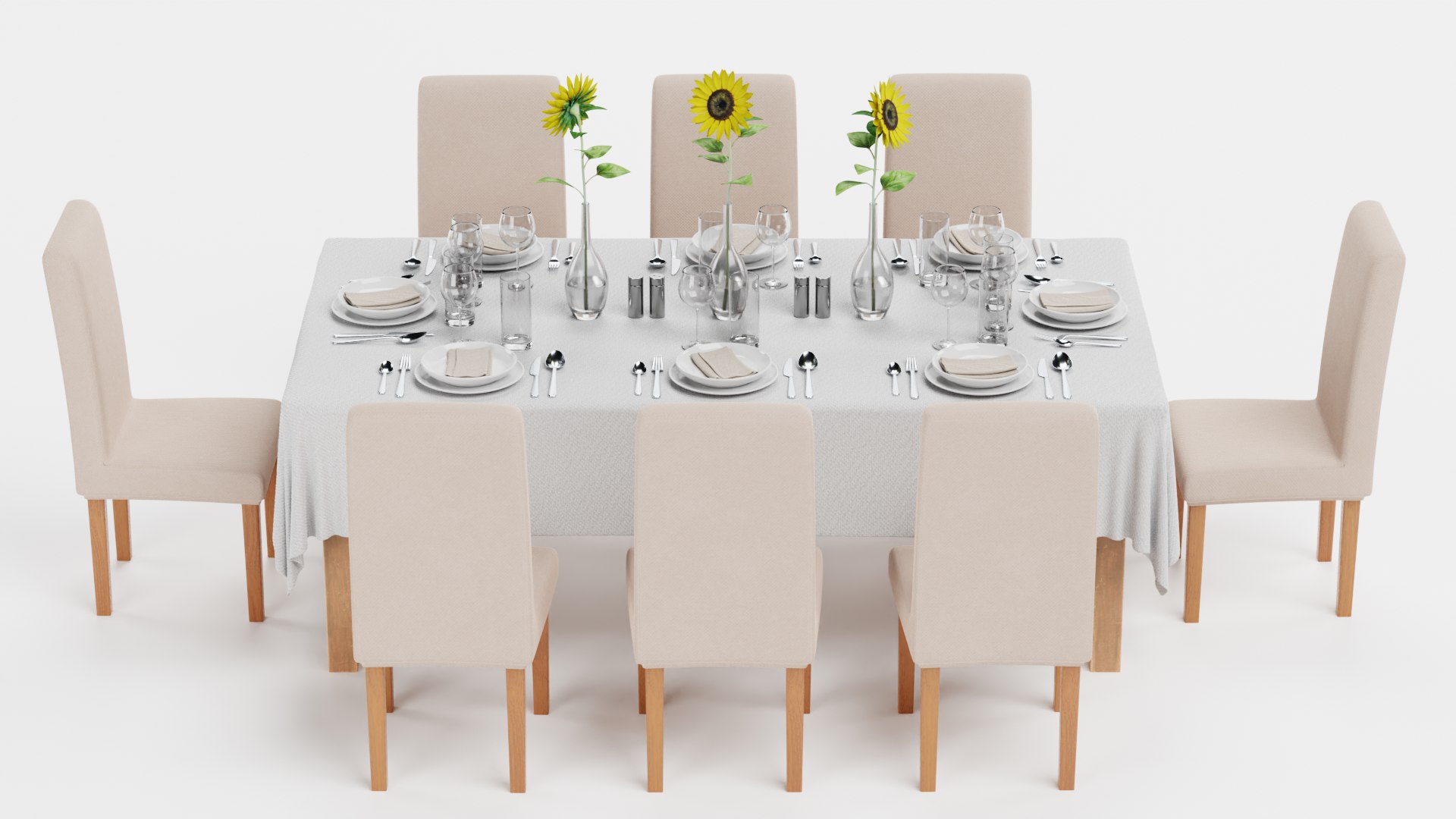3D Restaurant Table Full 1 - TurboSquid 1958463