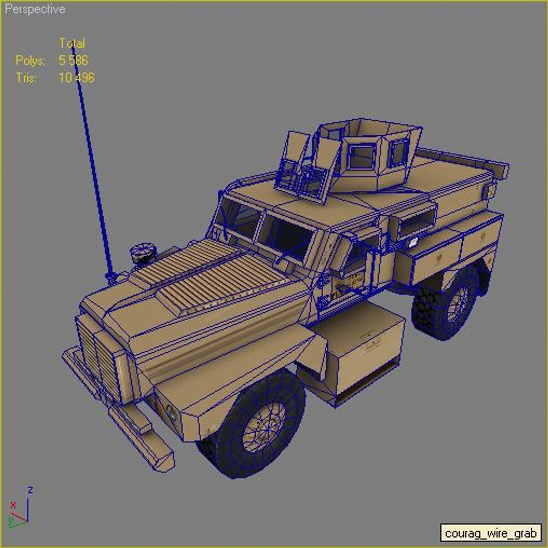 3d Army Car 4x4