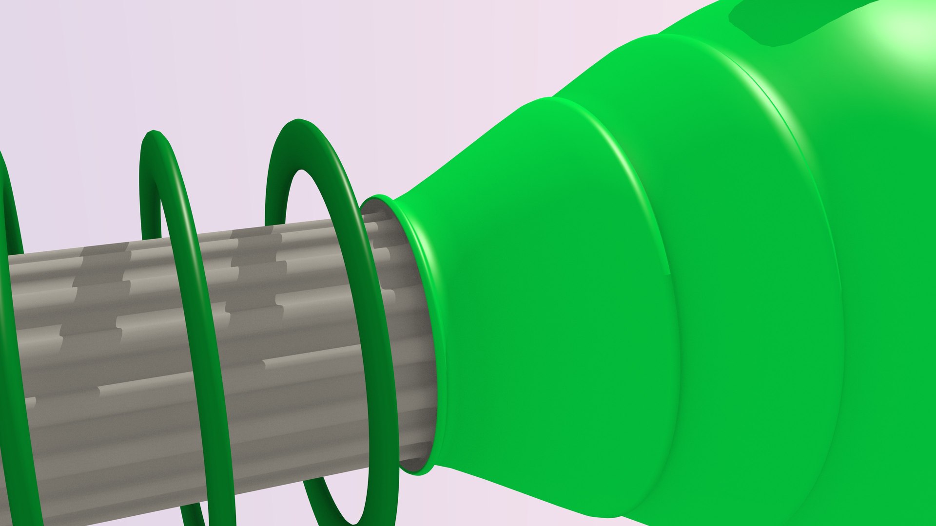 3d Cartoon Gun Model