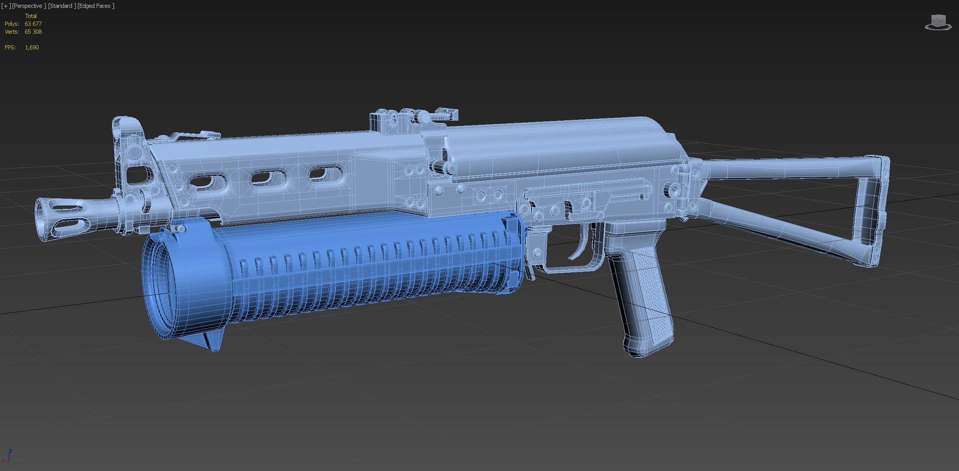 Bizon PP-19 3D Model - TurboSquid 2331850