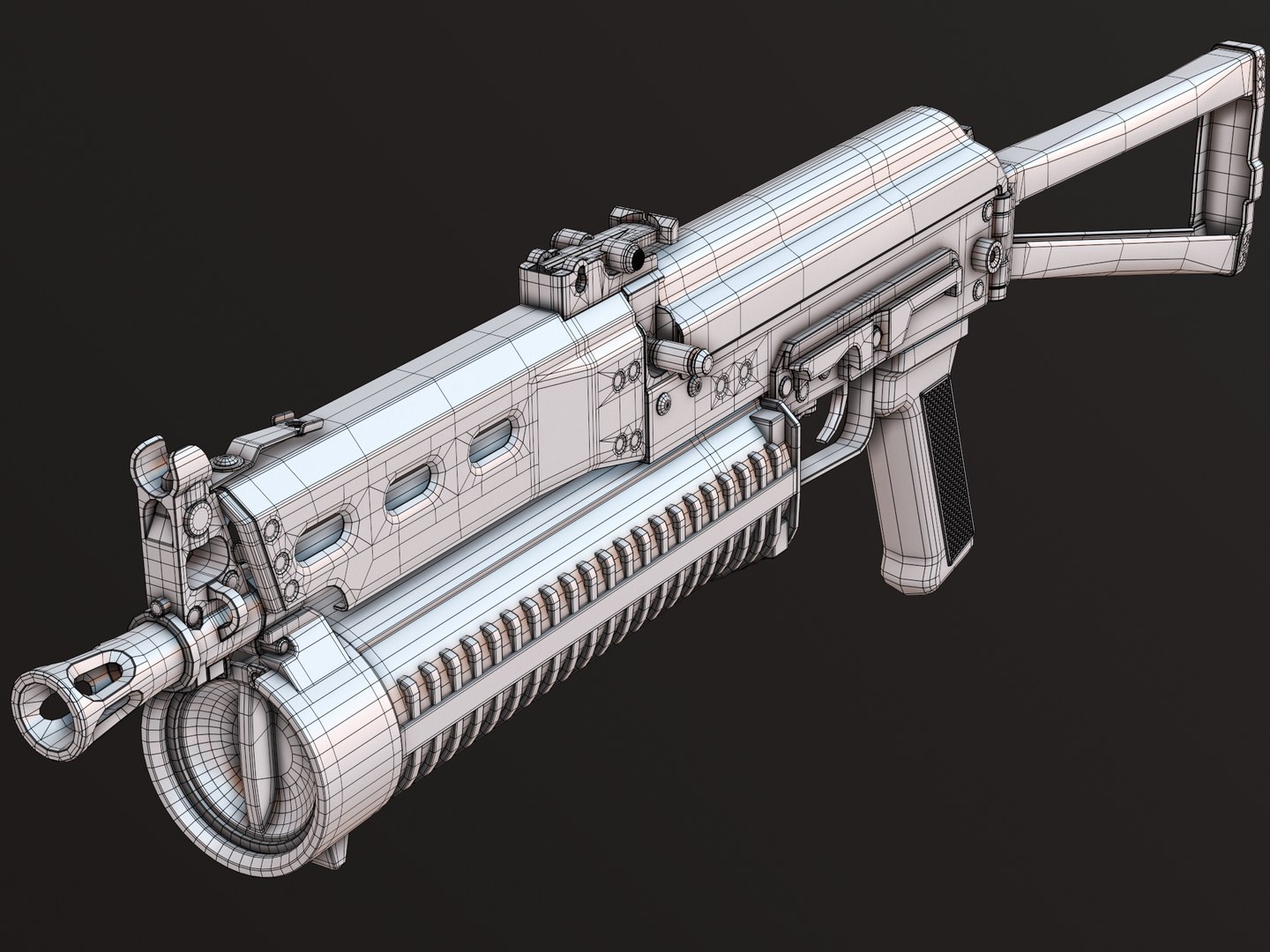 Bizon PP-19 3D Model - TurboSquid 2331850