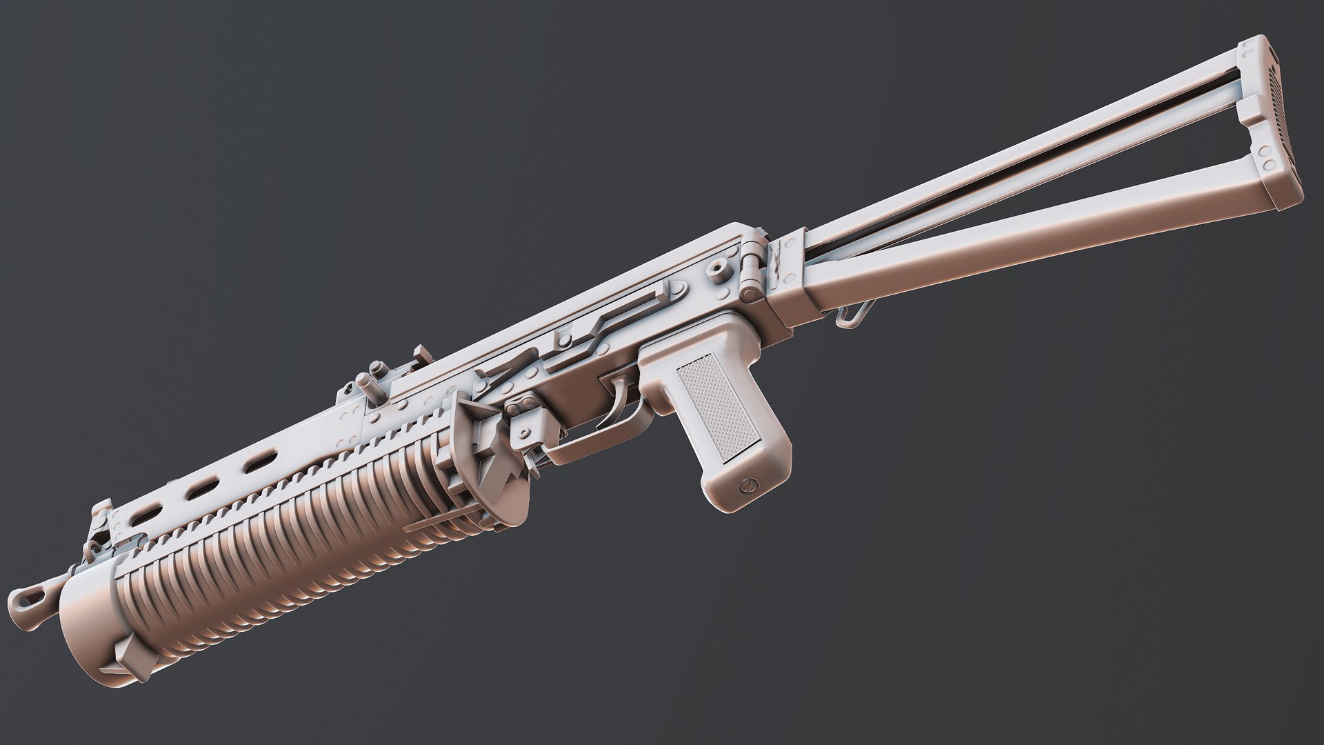 Bizon PP-19 3D Model - TurboSquid 2331850