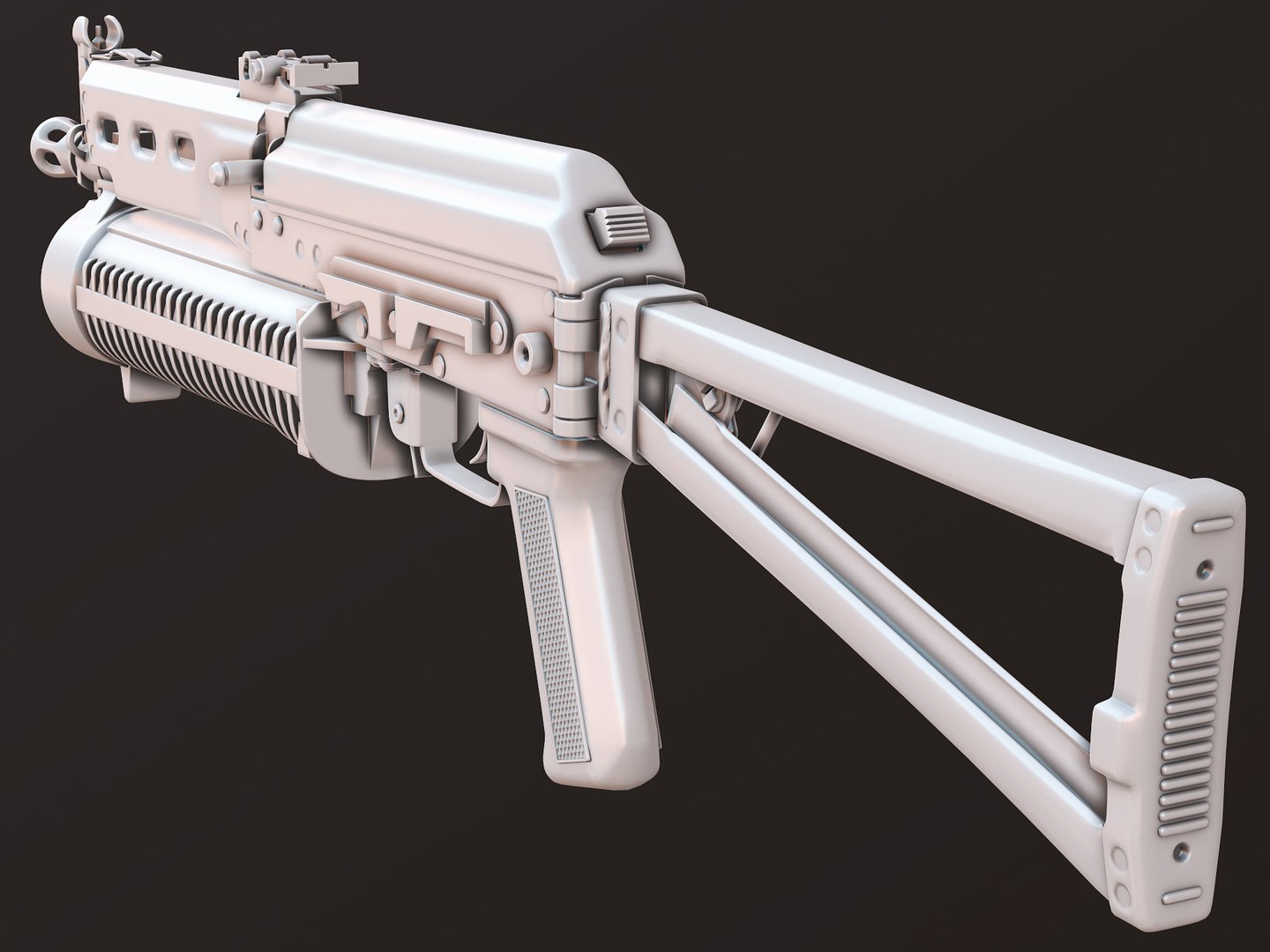 Bizon PP-19 3D Model - TurboSquid 2331850