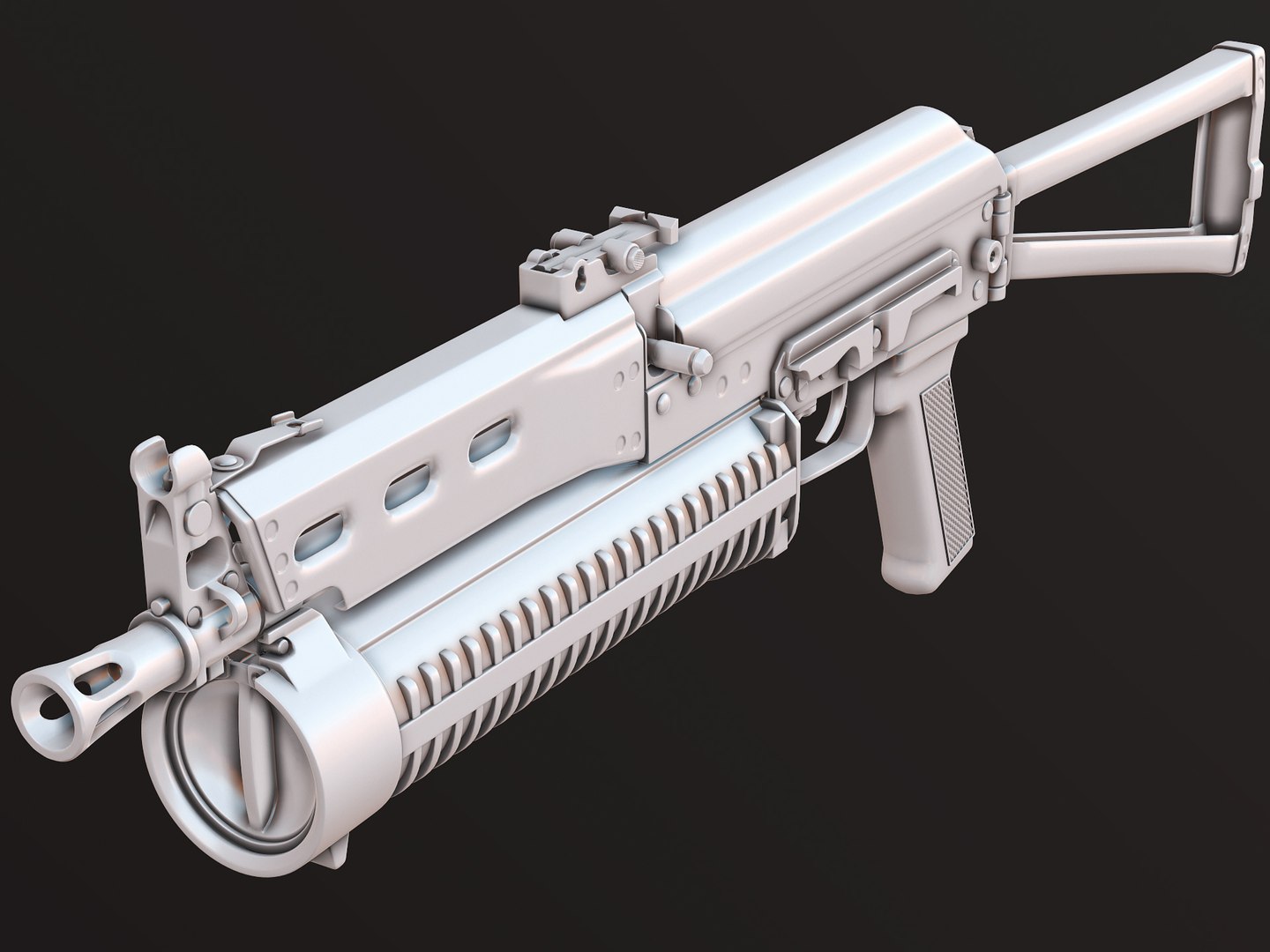 Bizon PP-19 3D Model - TurboSquid 2331850