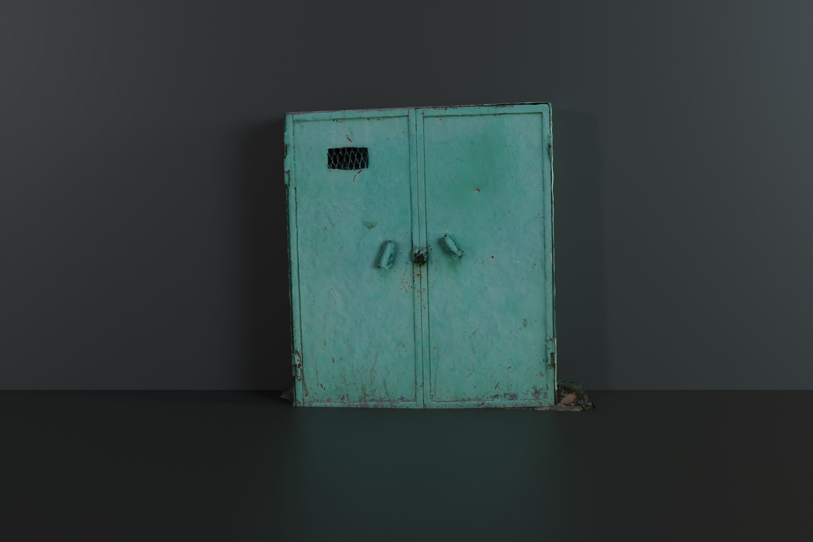 Green Electricity Box 3D Model - TurboSquid 2068356