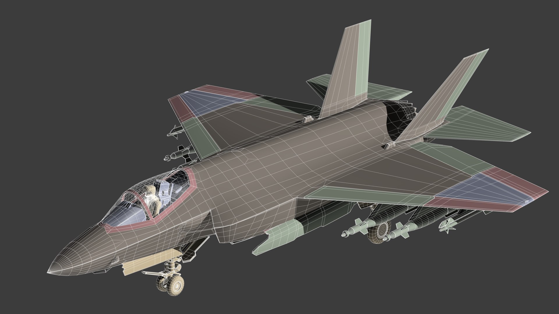 3D lockheed martin f-35c f35c model - TurboSquid 1622216