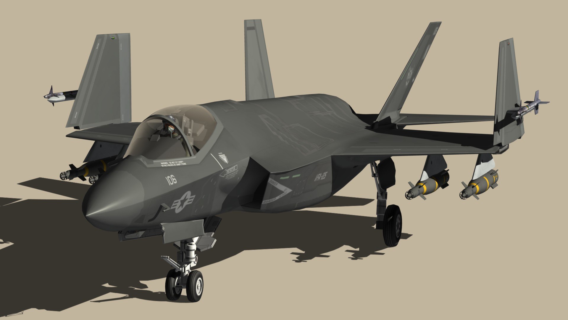3D Lockheed Martin F-35c F35c Model - TurboSquid 1622216