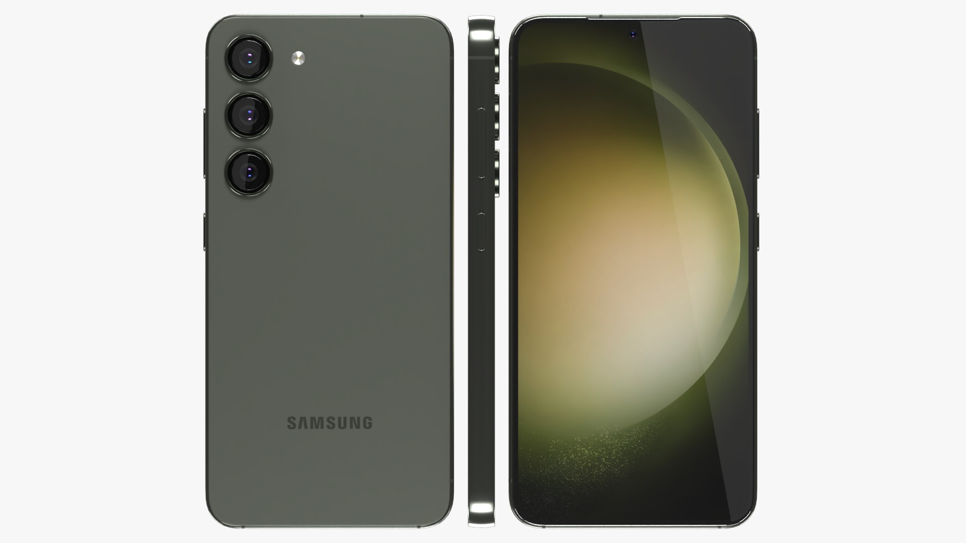 Samsung Galaxy S23 Green Model - TurboSquid 2029254