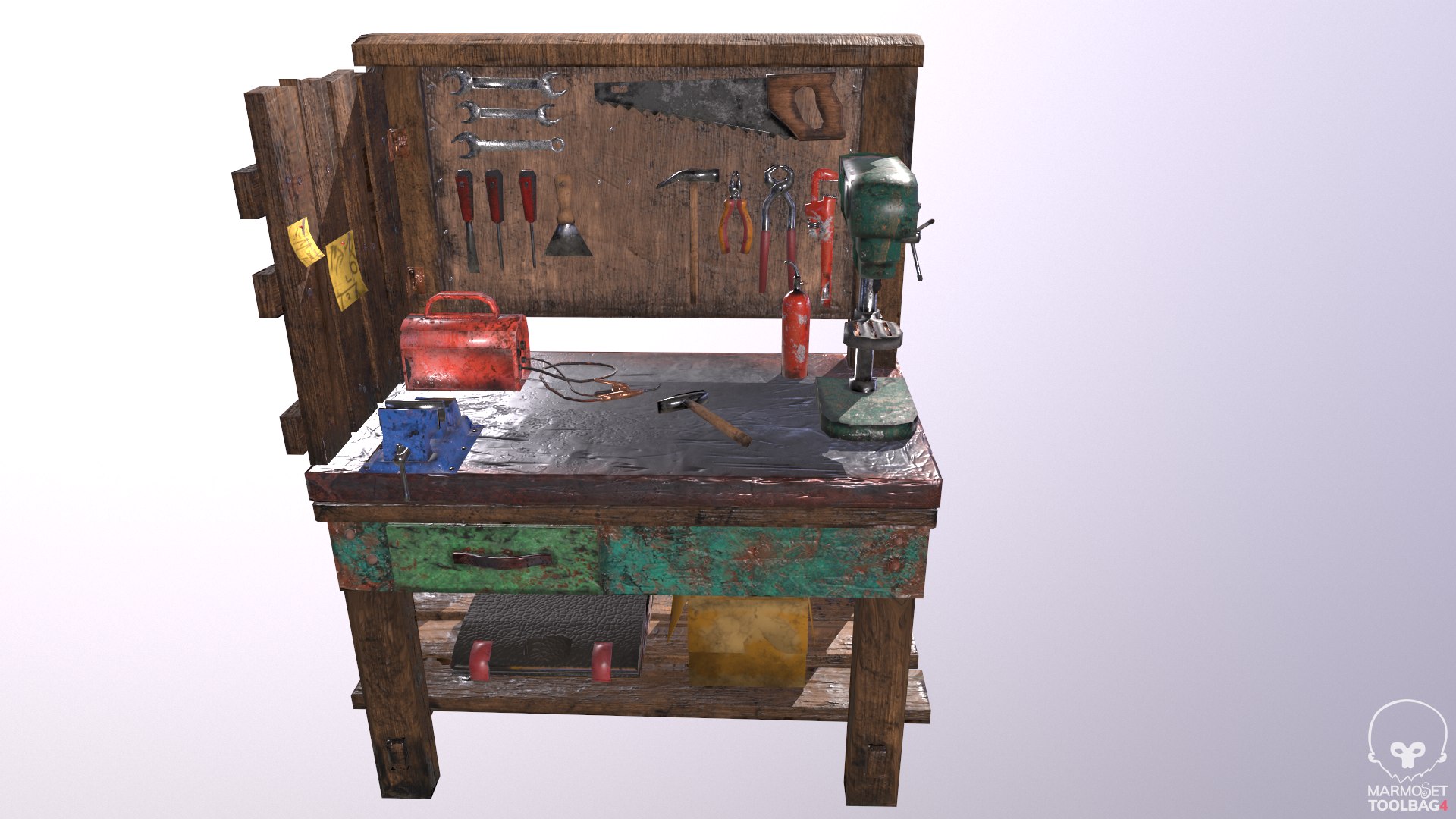 Workbench 3D Model - TurboSquid 1877707