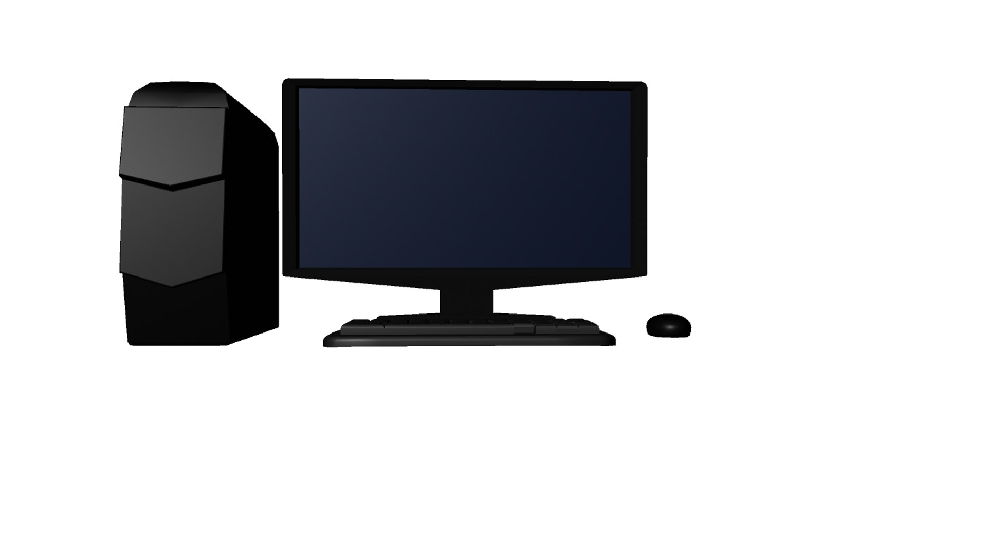 Computer Gaming 3D Model - TurboSquid 1159175