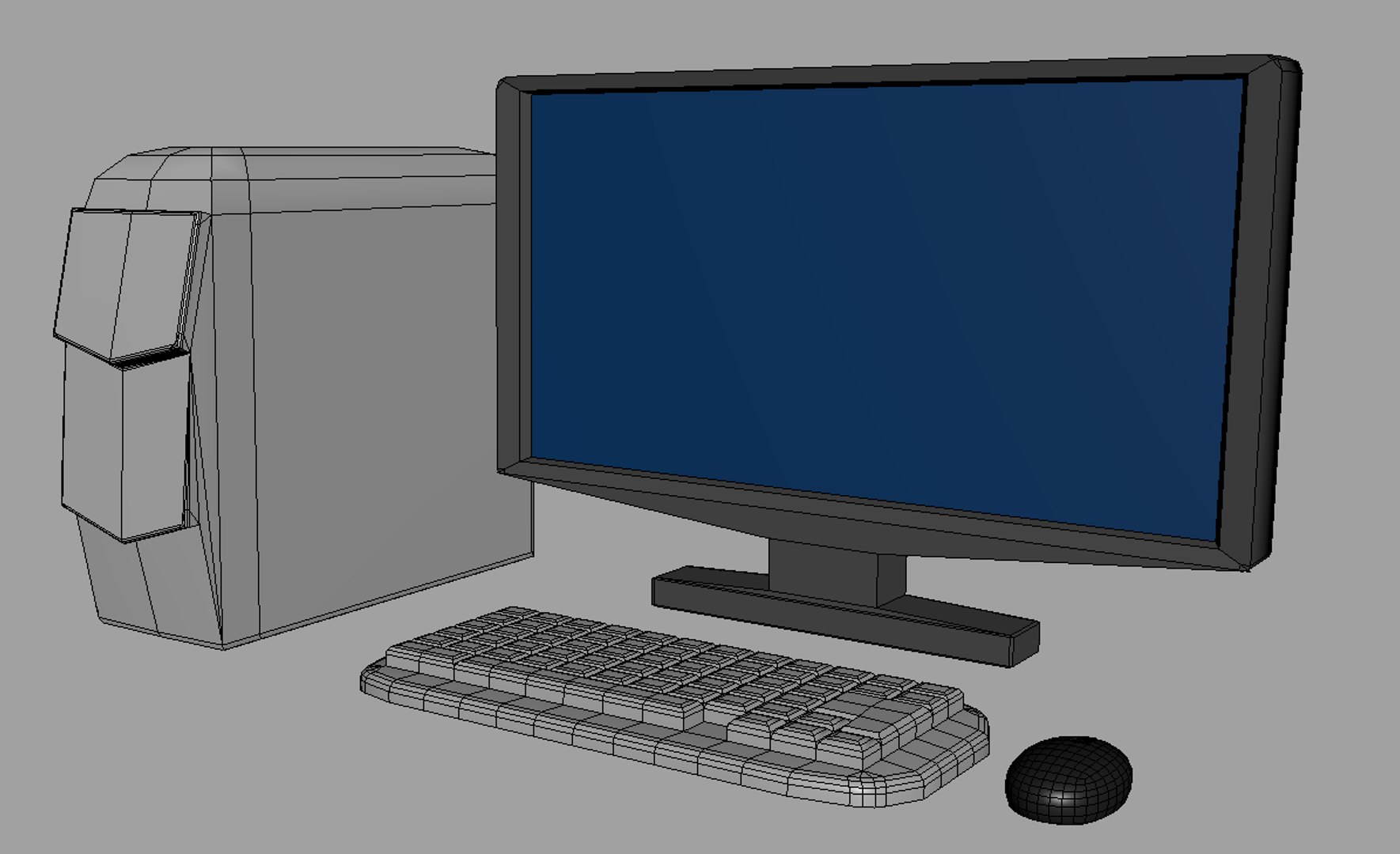 Computer Gaming 3D Model - TurboSquid 1159175