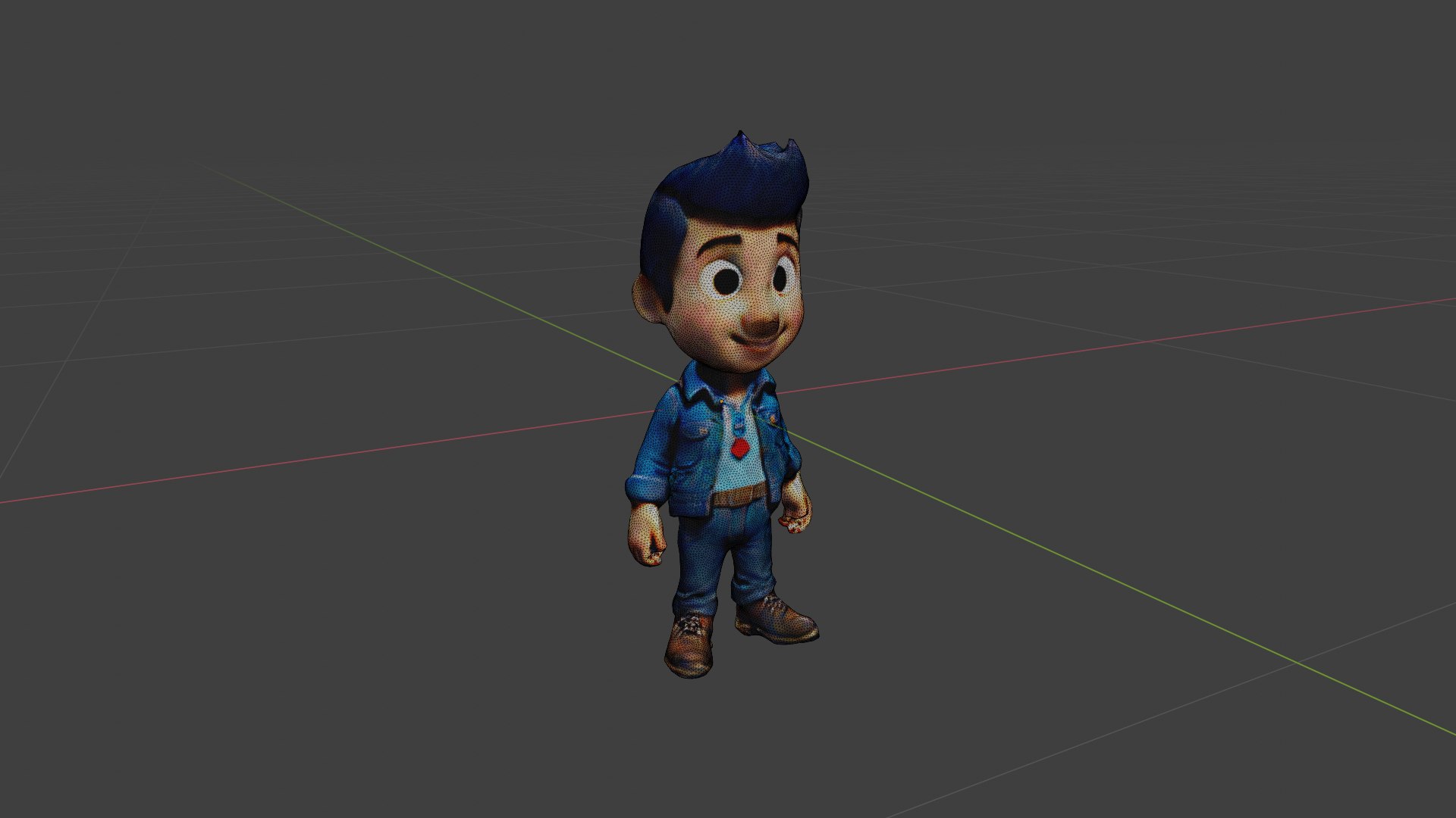3D School Boy - Student model - TurboSquid 2134275
