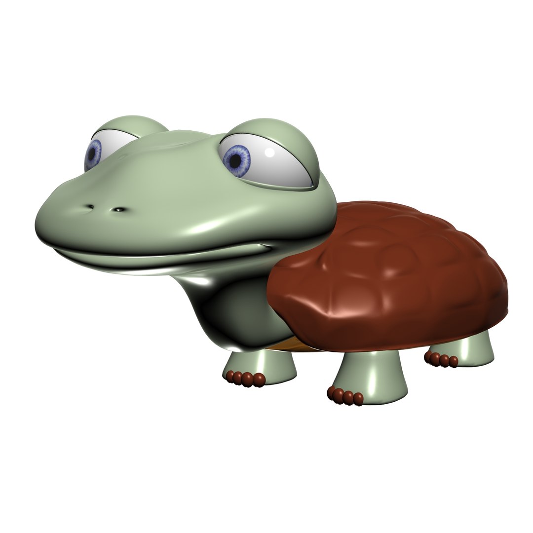 Toon Tortoise 3D Model - TurboSquid 1864768