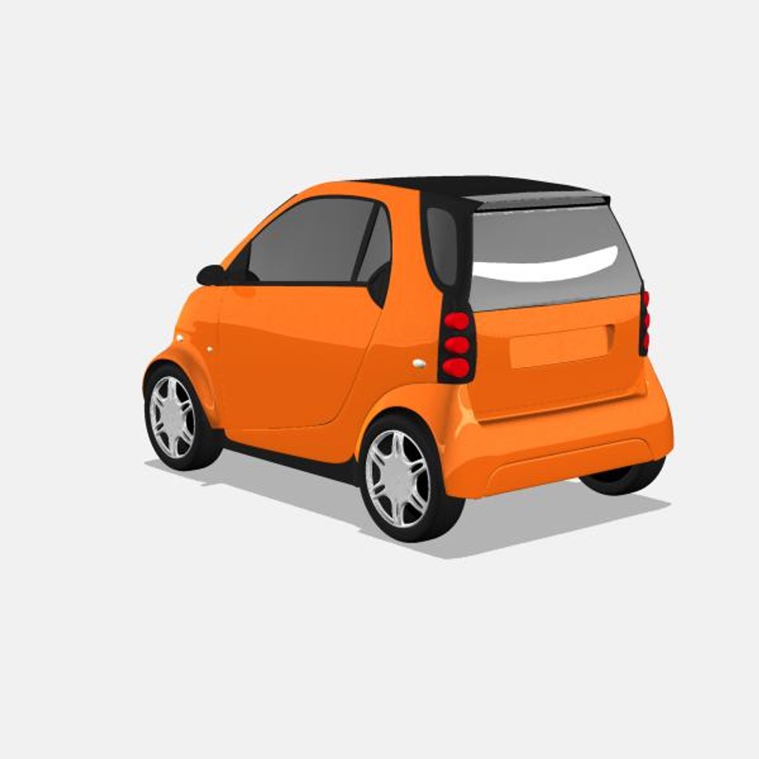 3d smart car model