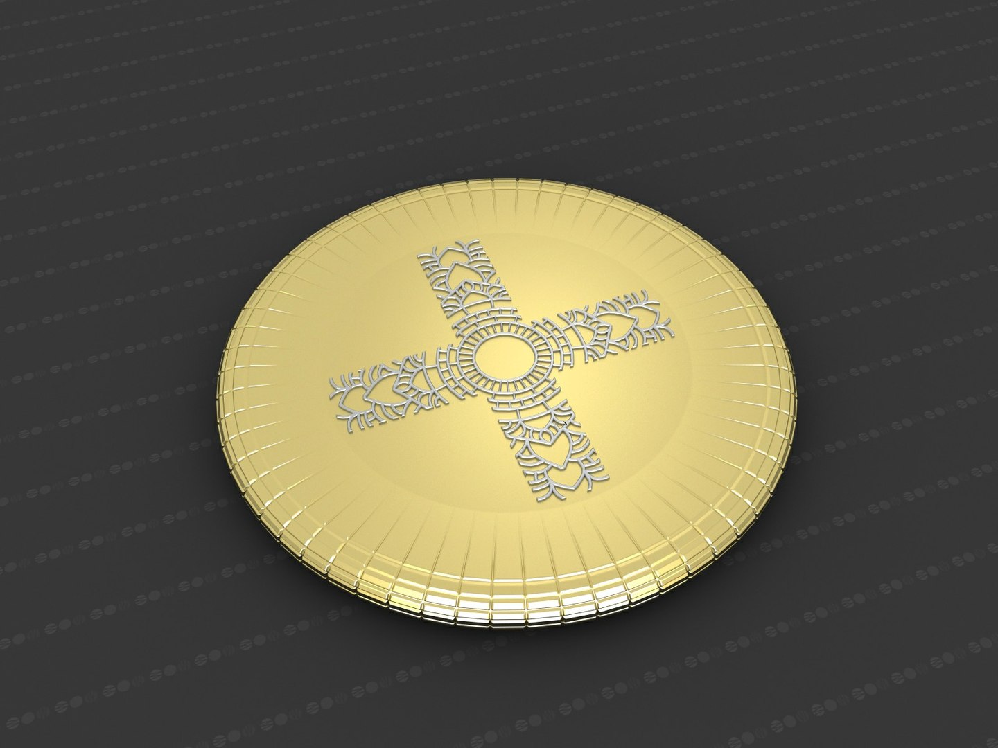 Medallions Vol 20 Cross 3D Model - TurboSquid 1488566