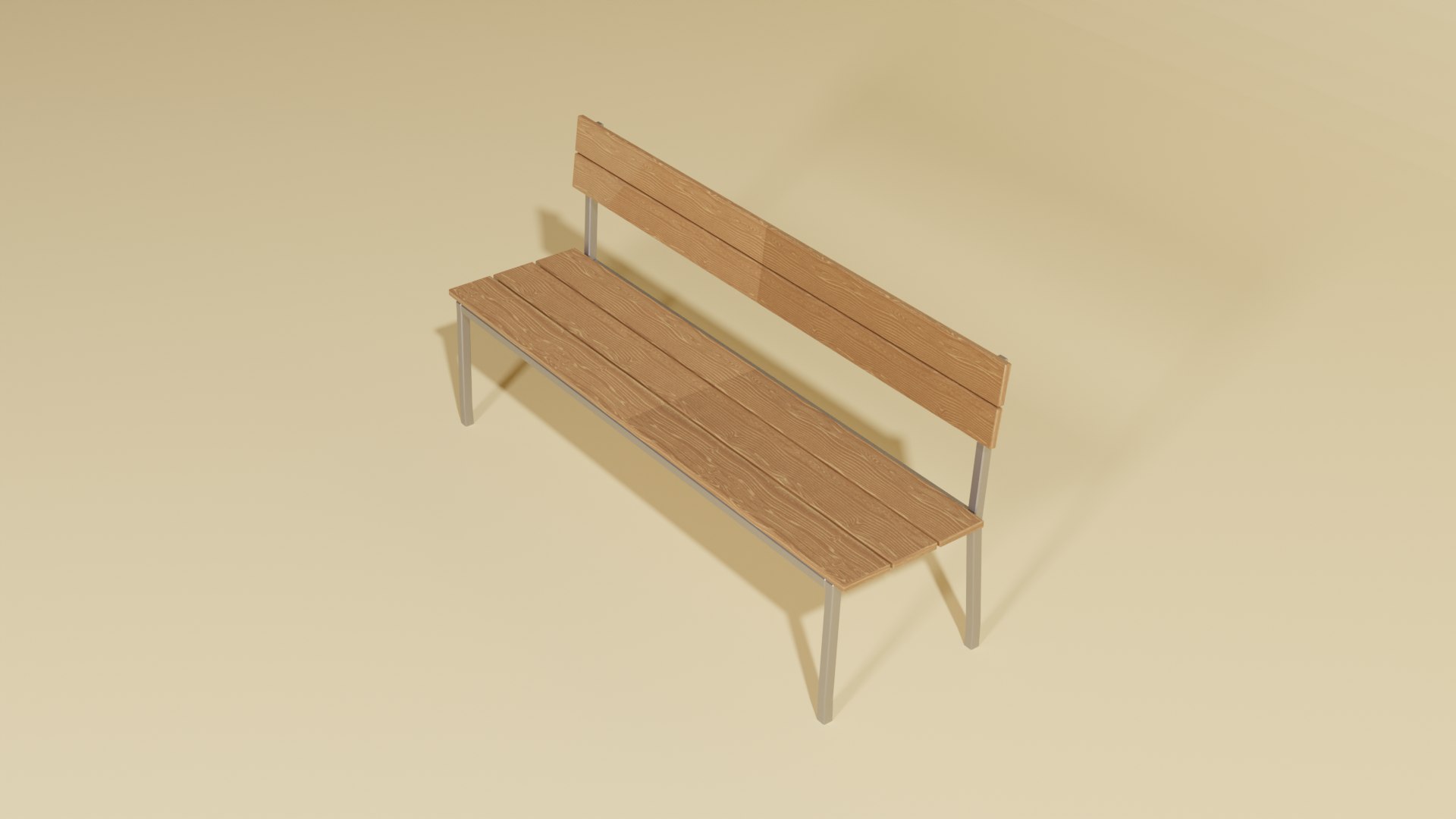 Sitting Bench Packed 15 Pieces model - TurboSquid 1956770