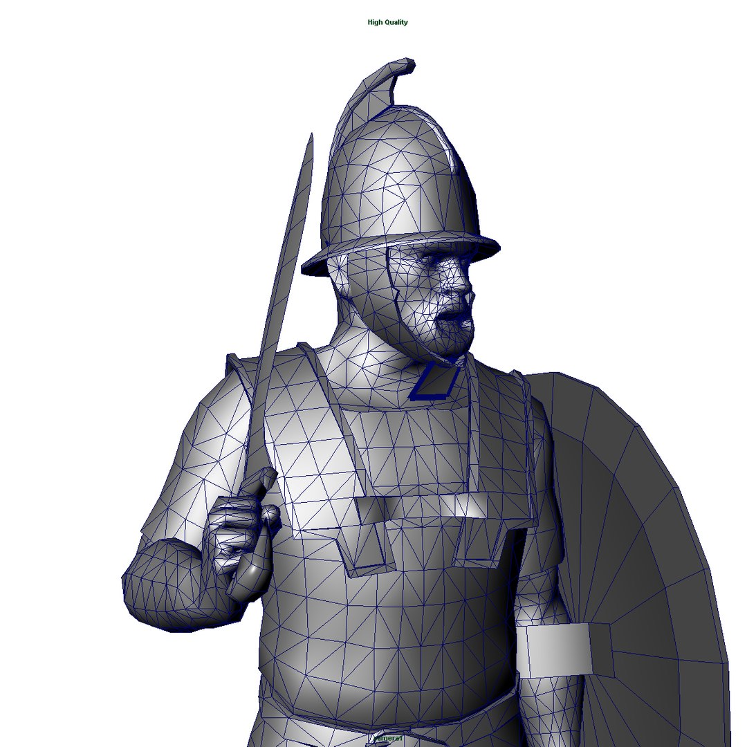 3d Carthaginian Hoplite Model