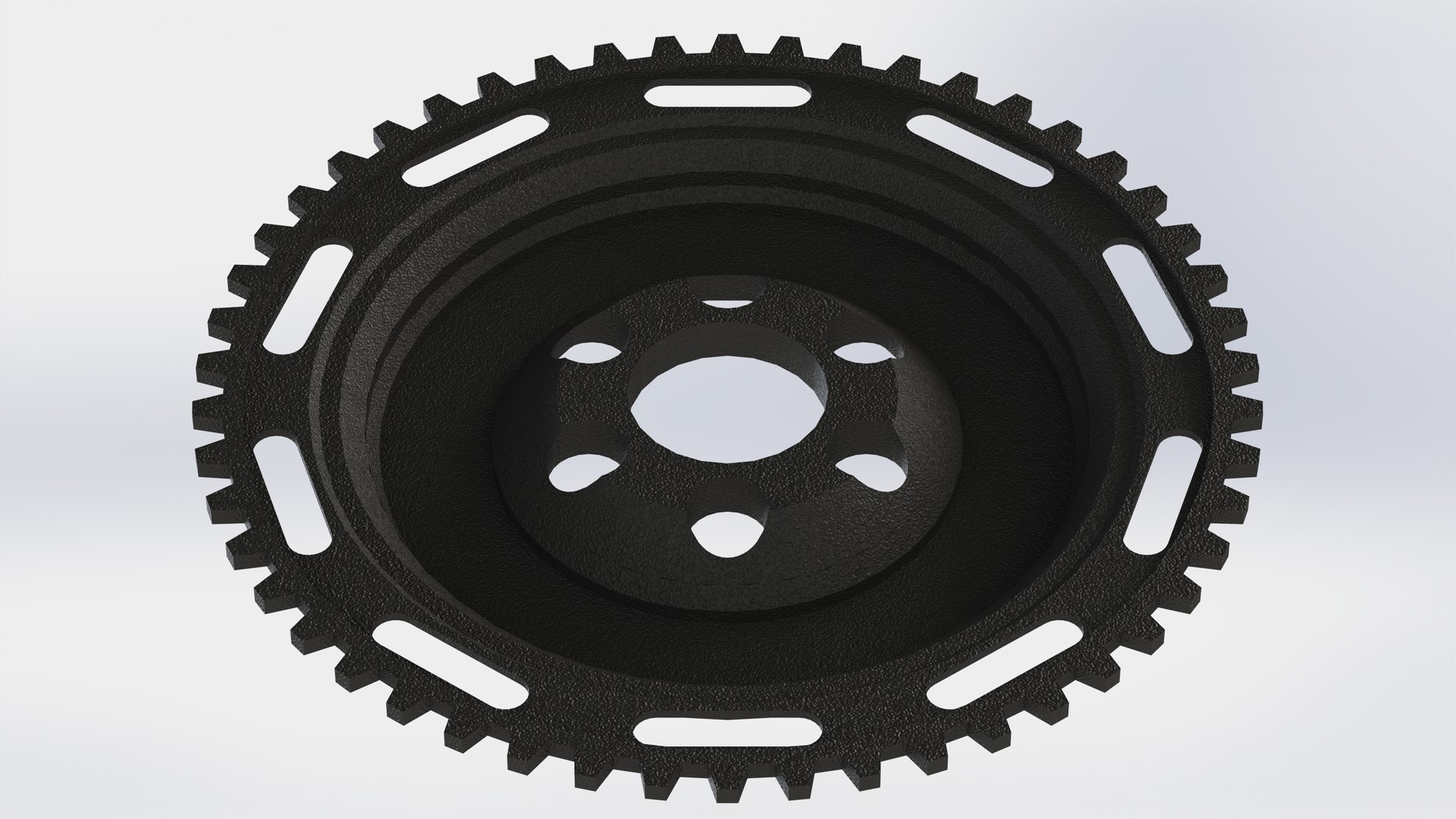 Lightened flywheel 3D model - TurboSquid 1221999