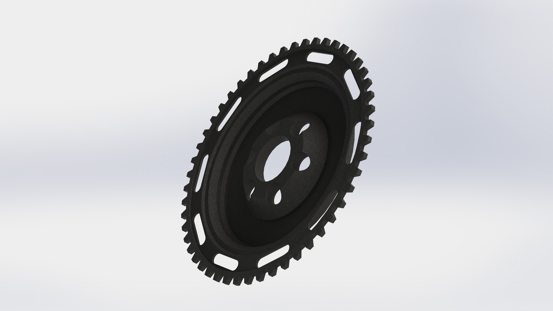 Lightened flywheel 3D model - TurboSquid 1221999