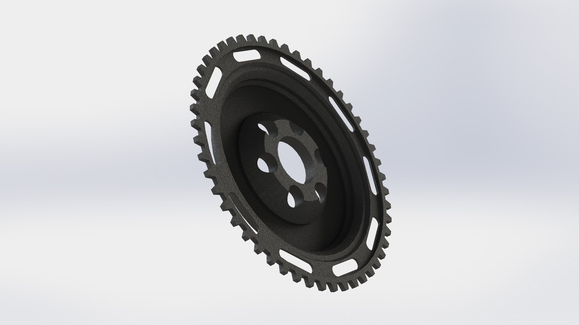 Lightened Flywheel 3D Model - TurboSquid 1221999