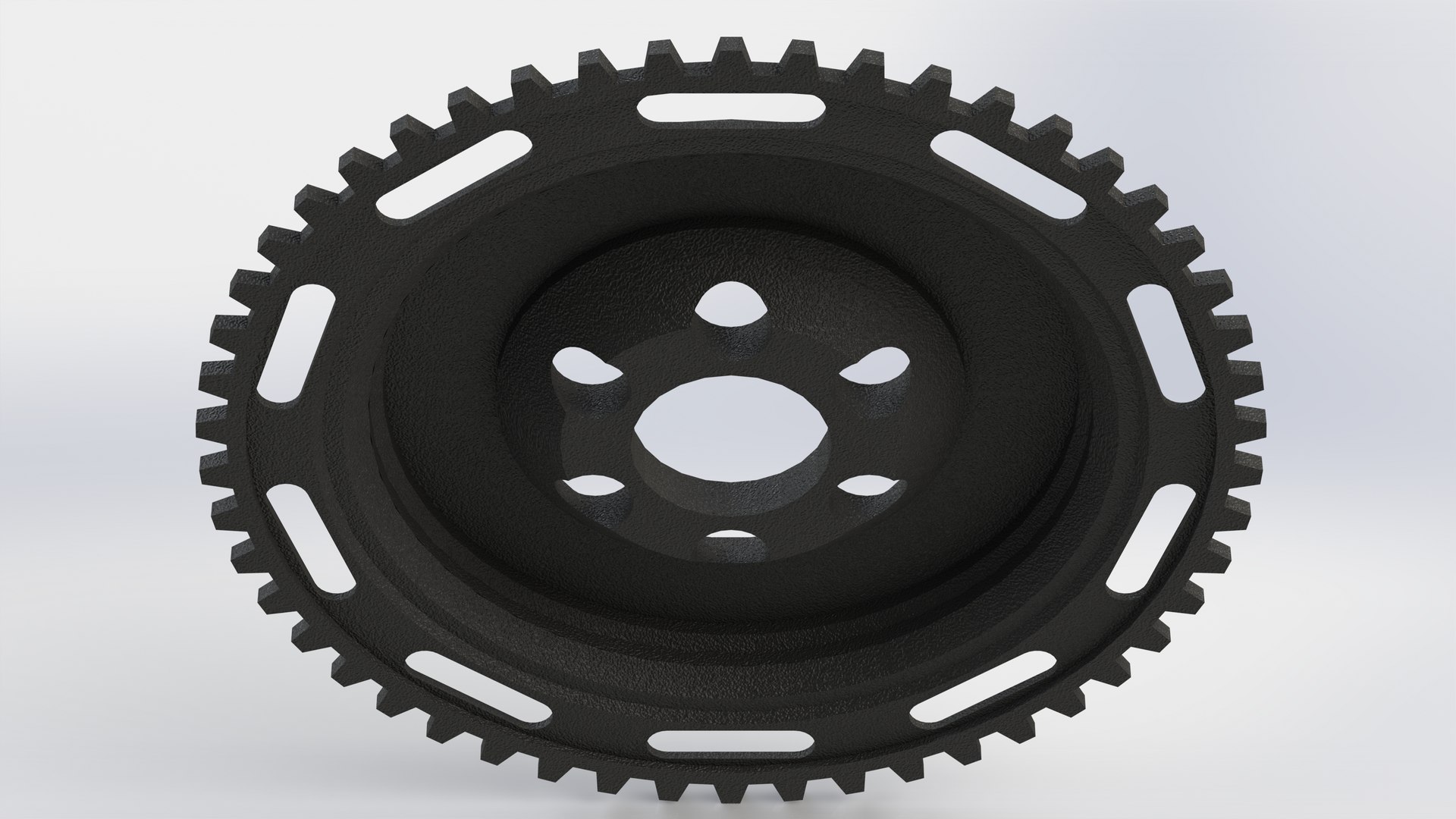 Lightened flywheel 3D model - TurboSquid 1221999