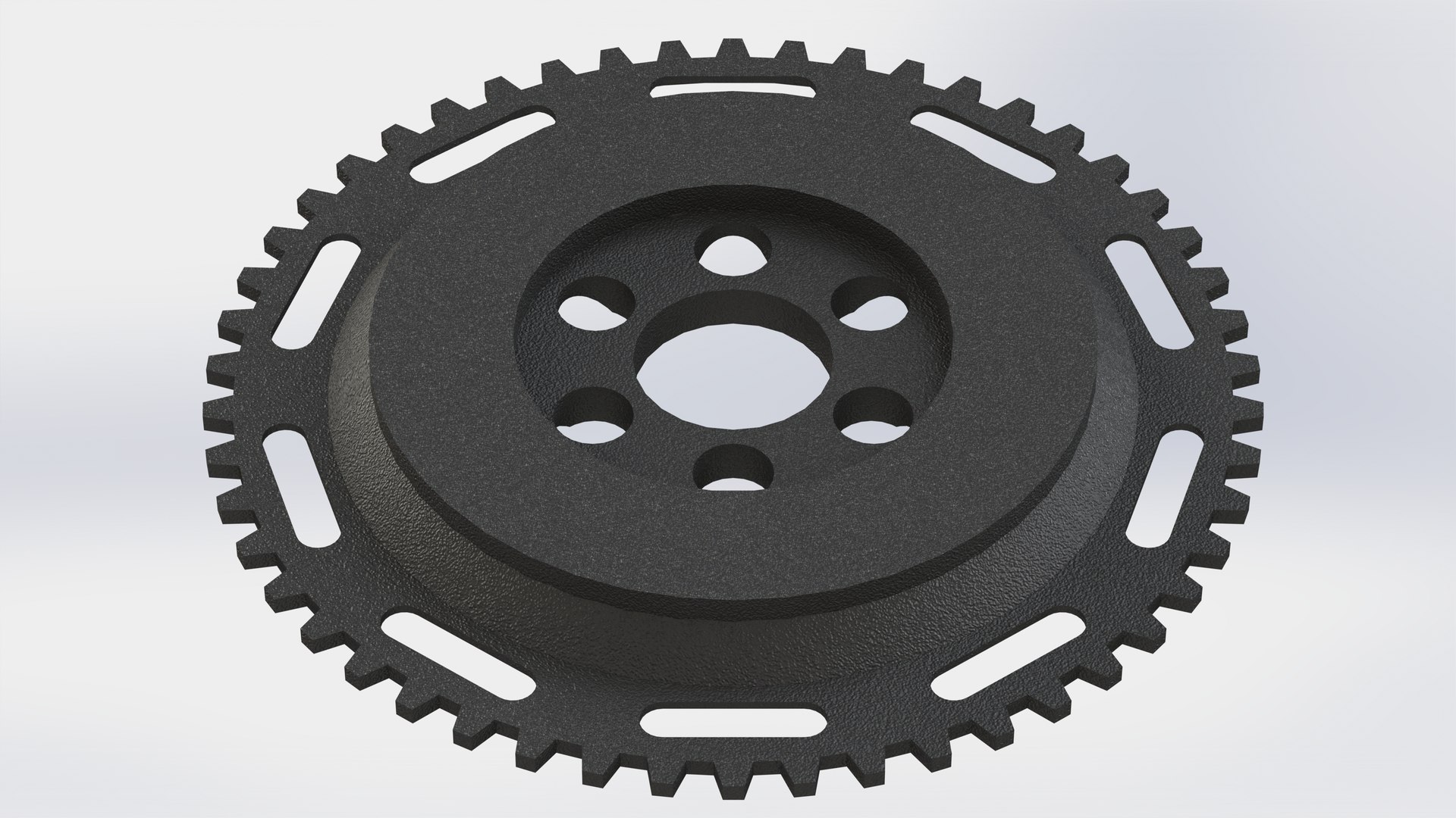 Lightened flywheel 3D model - TurboSquid 1221999