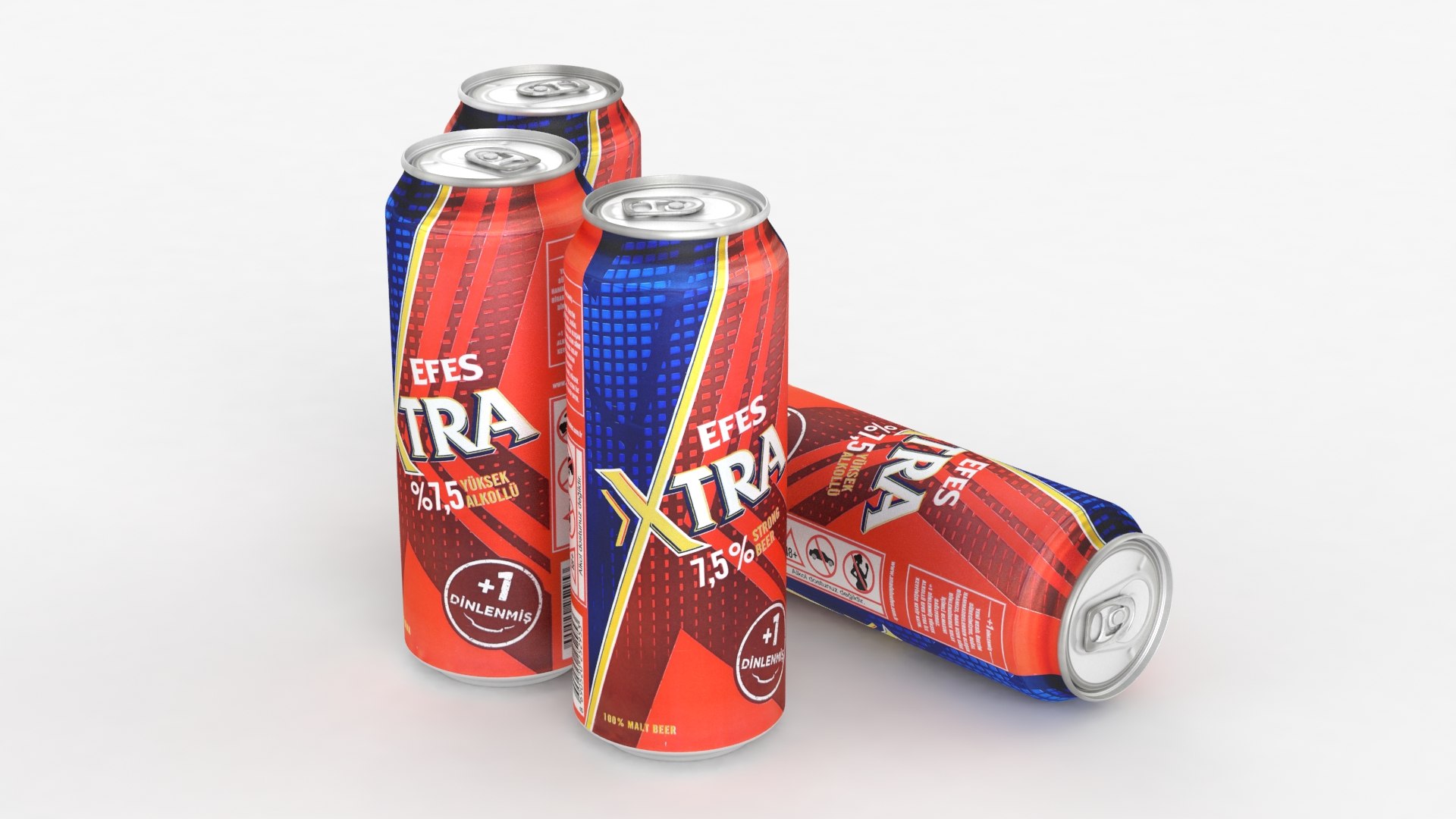 3D Beer Can Efes Xtra Strong Beer 500ml 2022 - TurboSquid 1944562