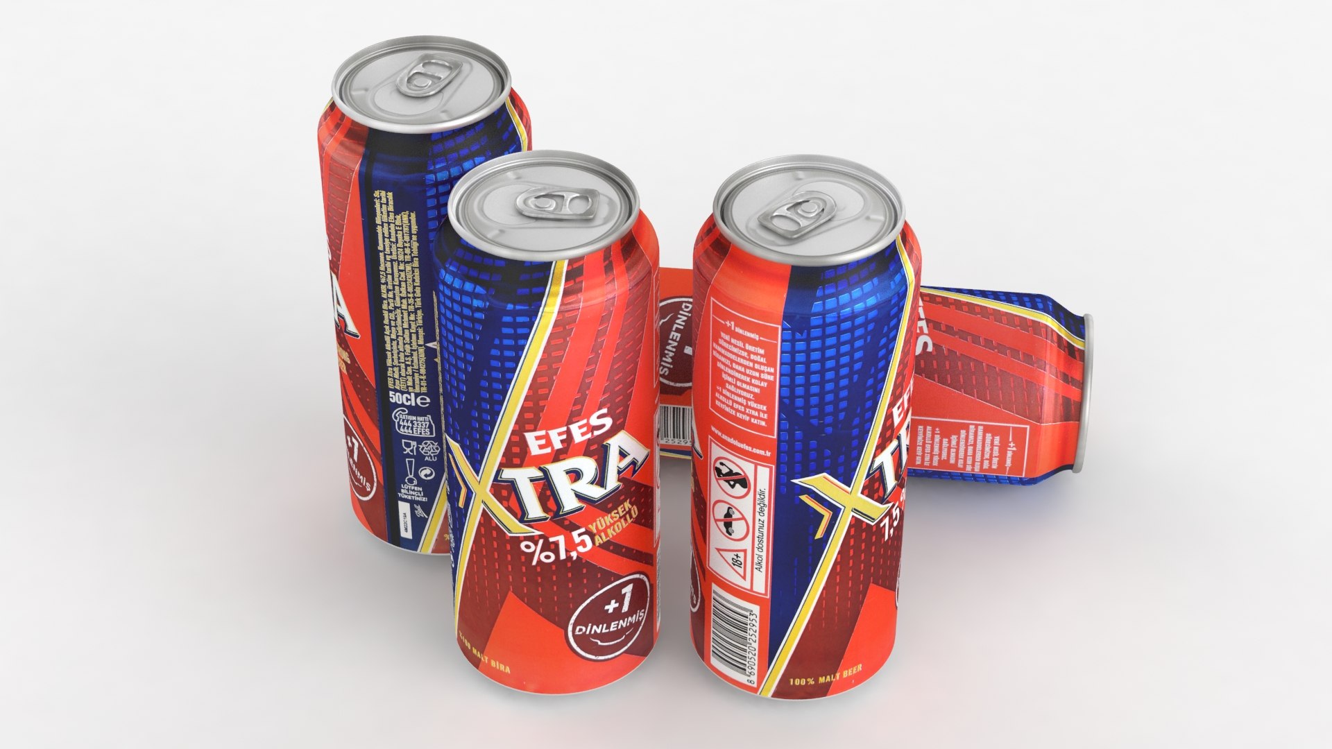 3D Beer Can Efes Xtra Strong Beer 500ml 2022 - TurboSquid 1944562