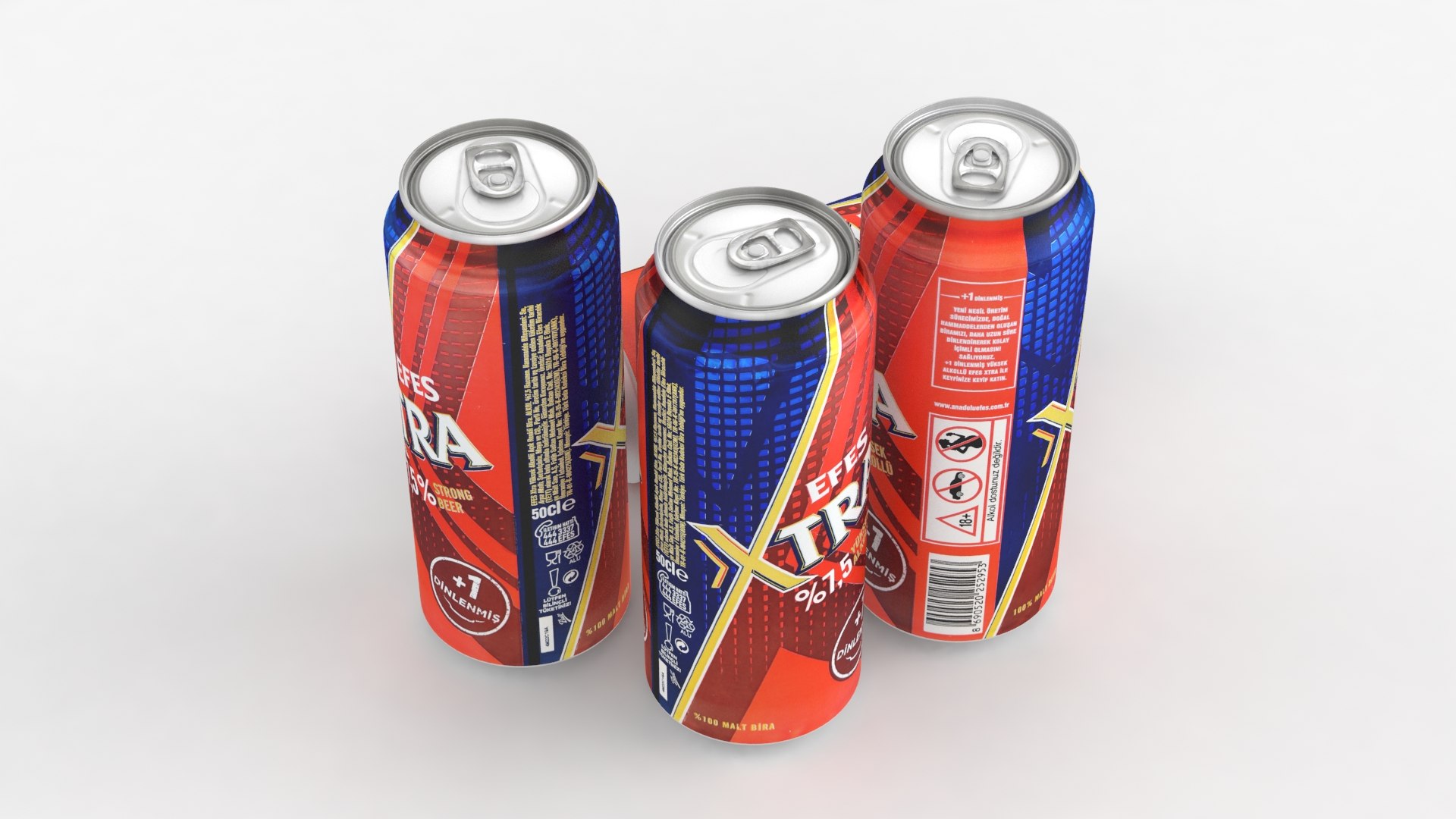 3D Beer Can Efes Xtra Strong Beer 500ml 2022 - TurboSquid 1944562
