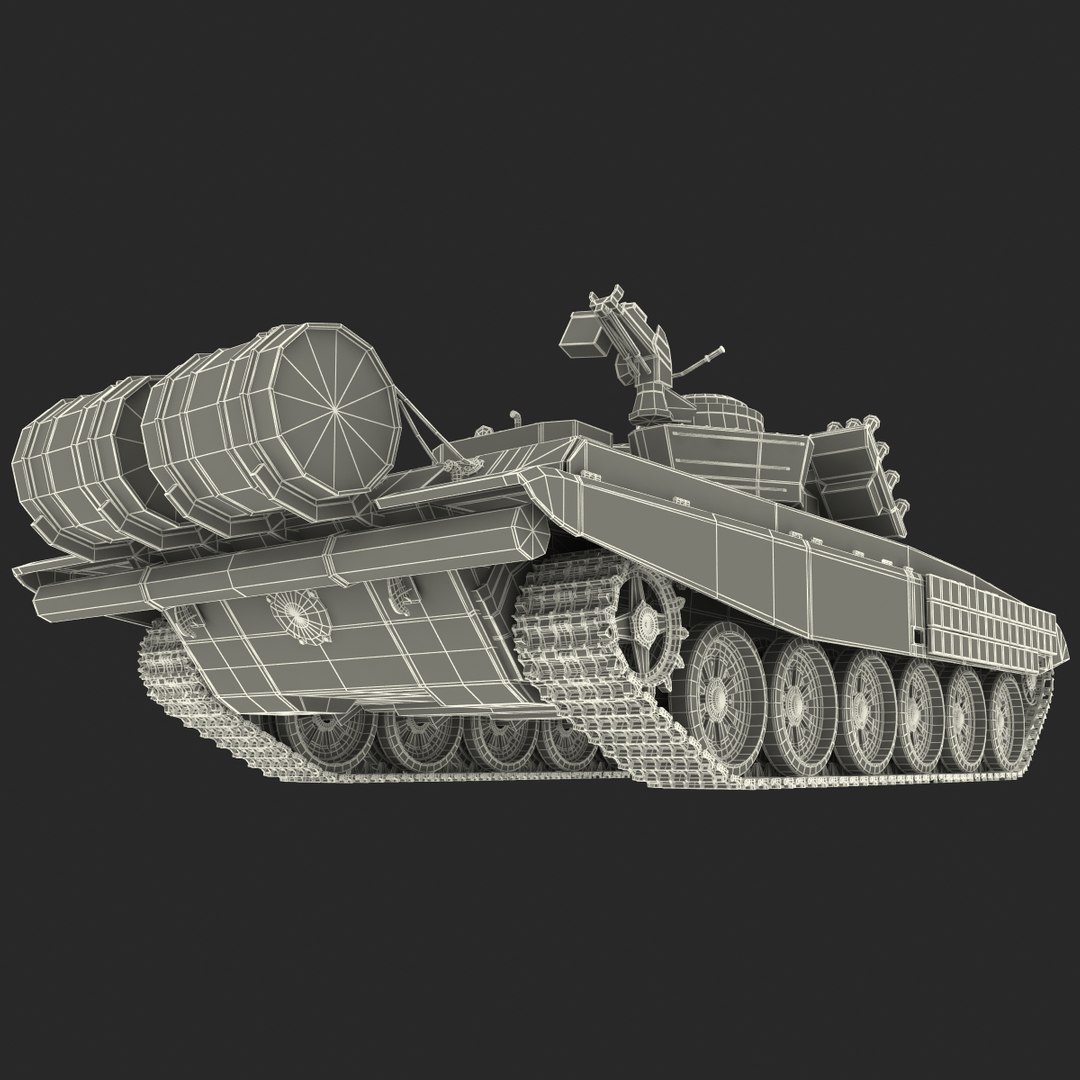 3d model of pt-91 twardy polish main