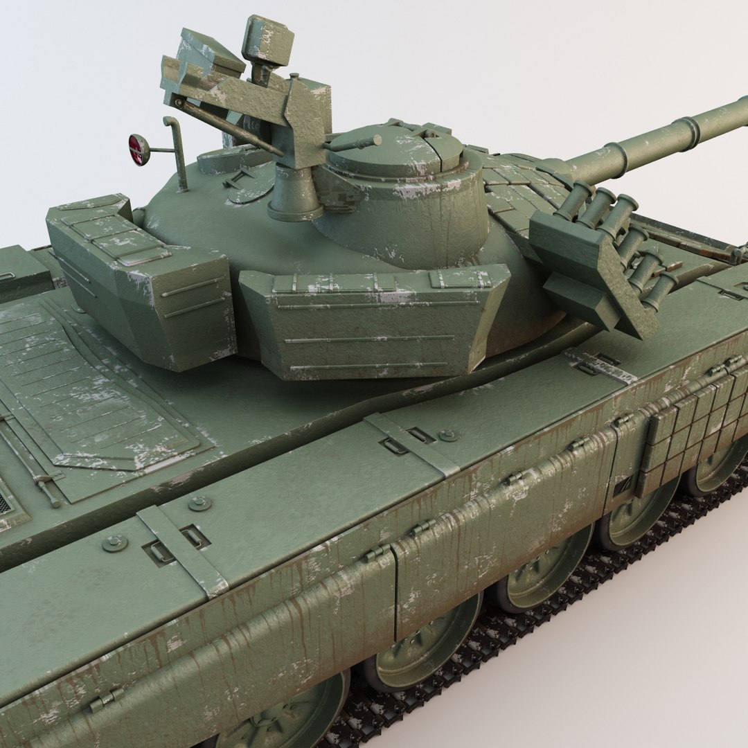 3d model of pt-91 twardy polish main