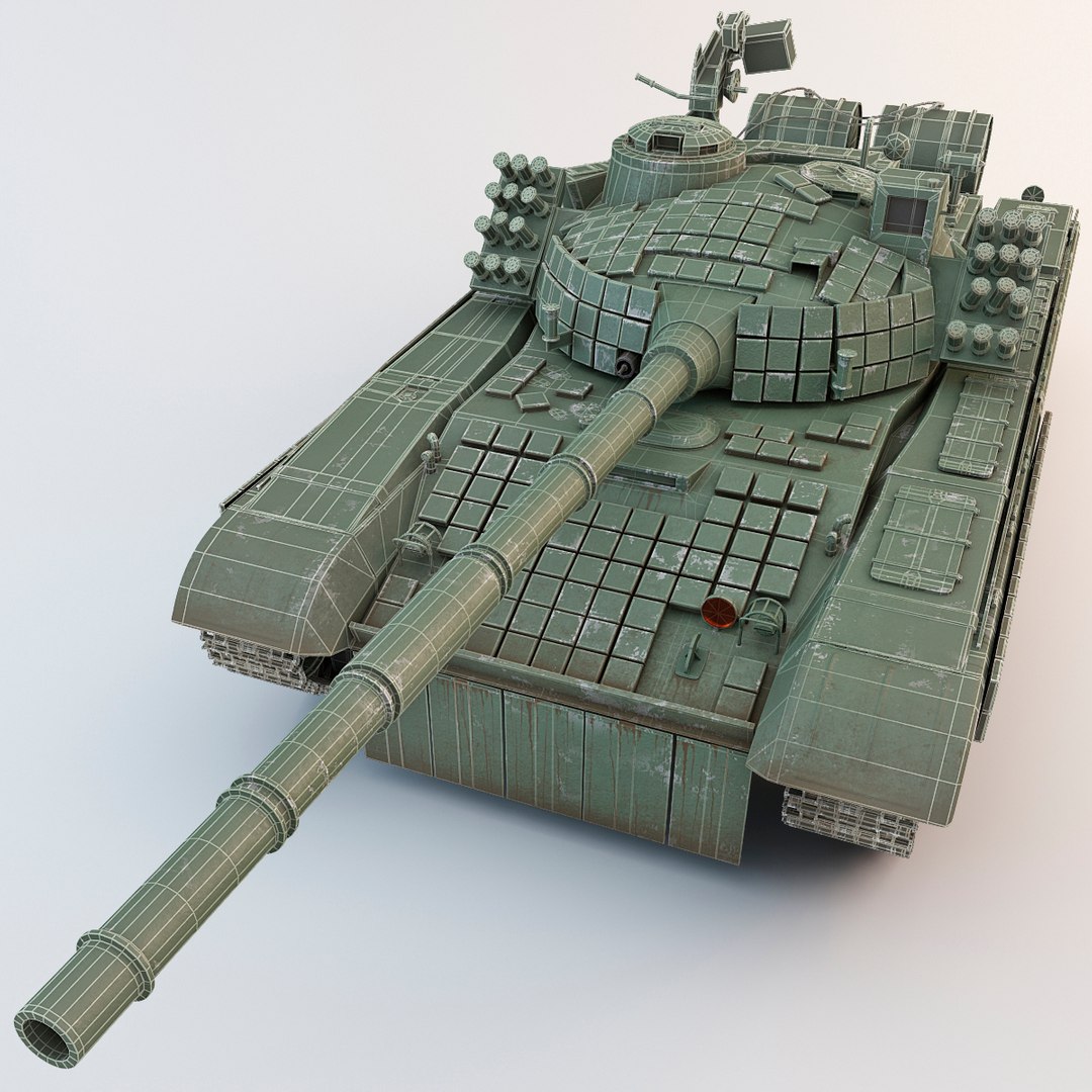 3d model of pt-91 twardy polish main