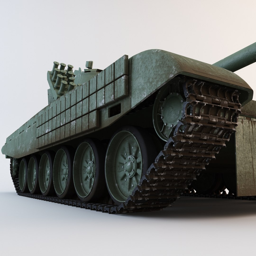 3d model of pt-91 twardy polish main