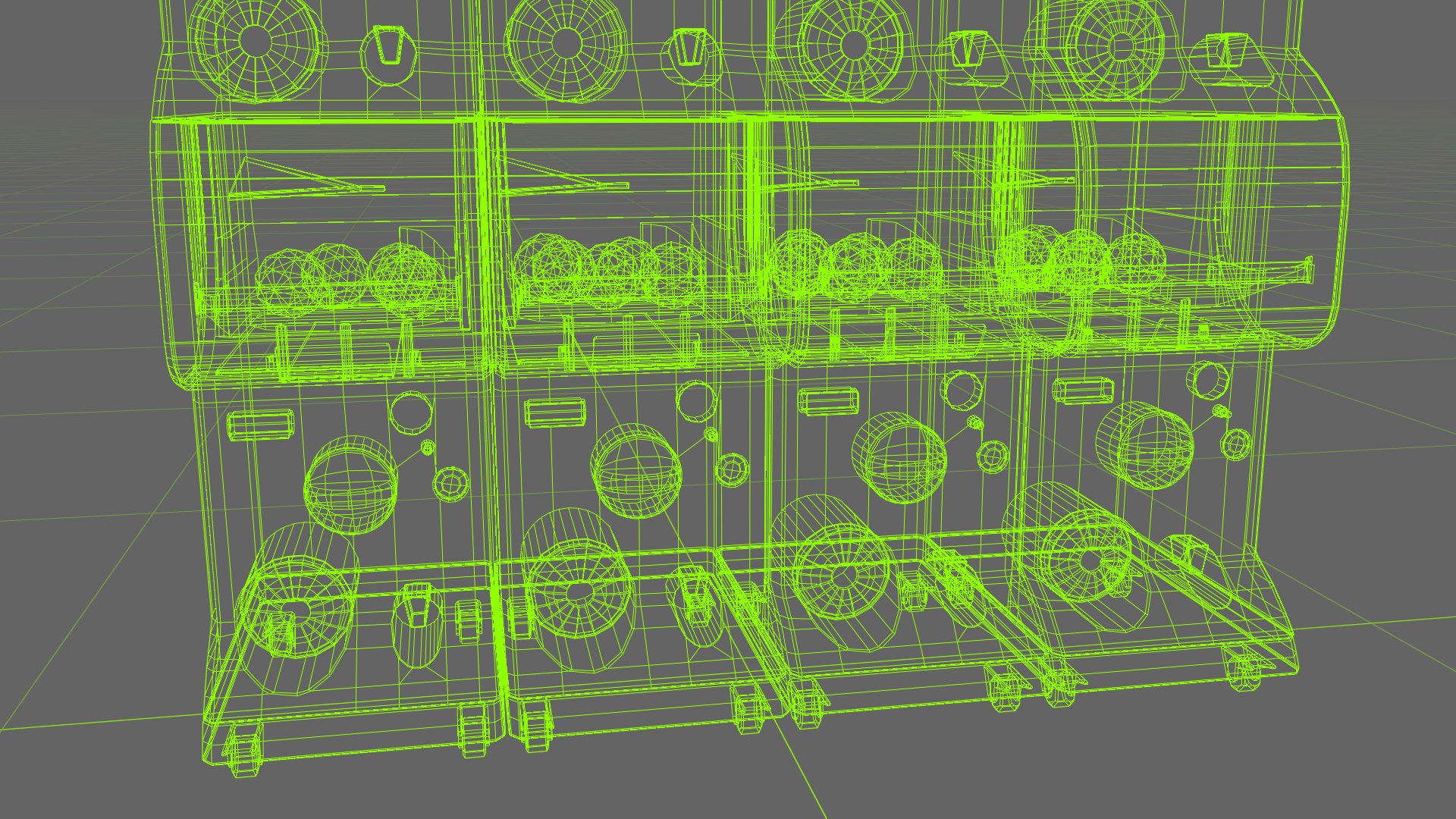 3D 8 Japanese Gashapon Toy Capsule Machines - TurboSquid 2218276