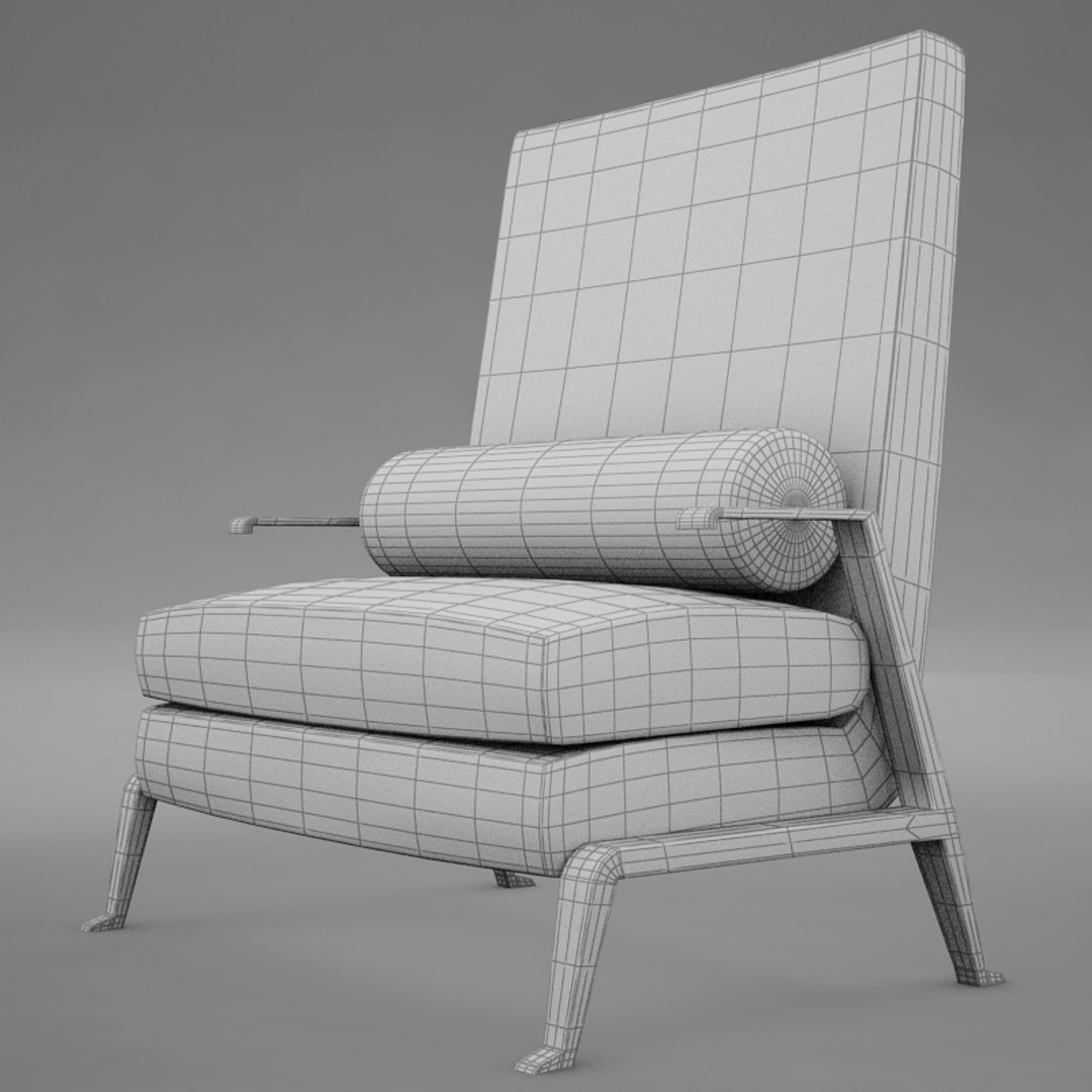 3ds Max Armchair Chair
