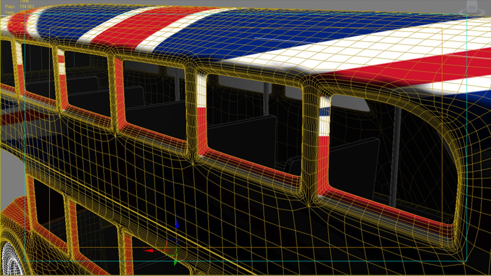 London Bus 3d Model