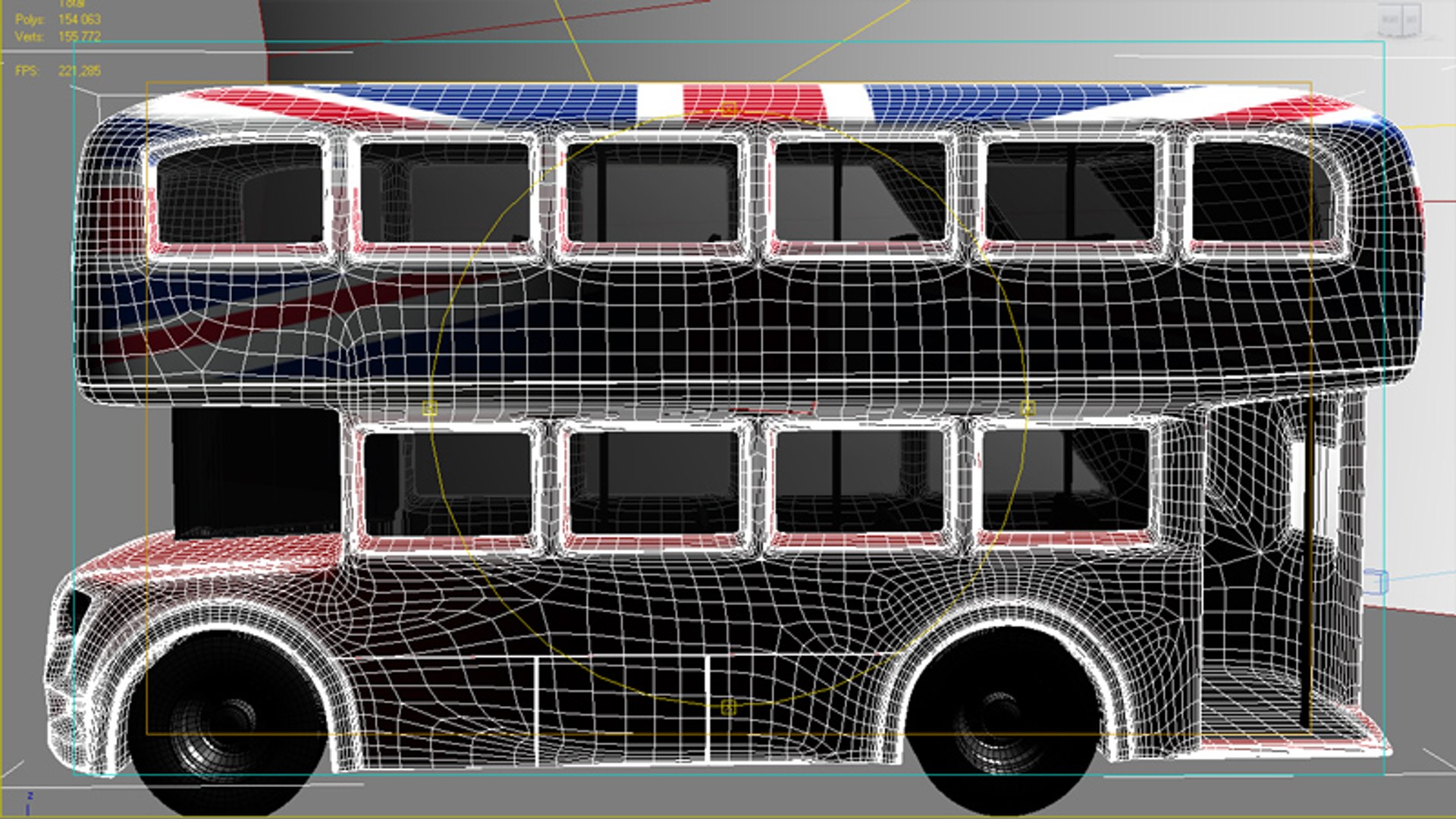 London Bus 3d Model