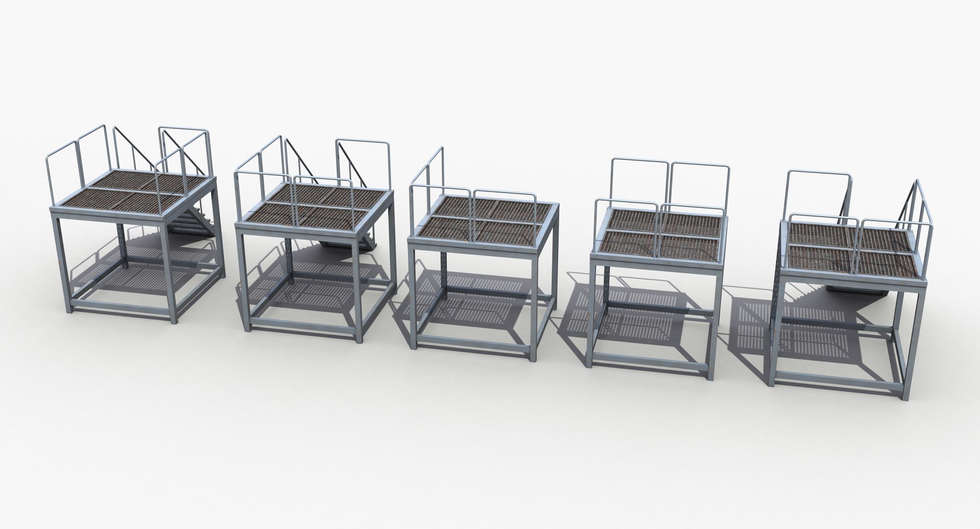 3d Model Modular Catwalk