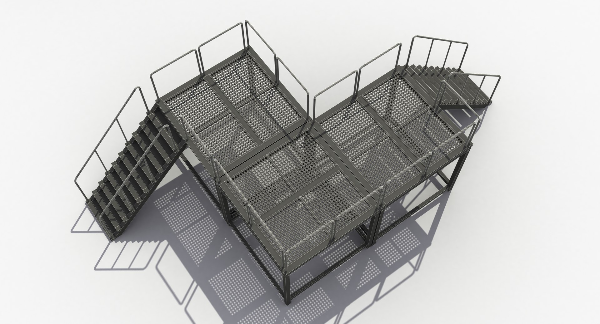 3d Model Modular Catwalk
