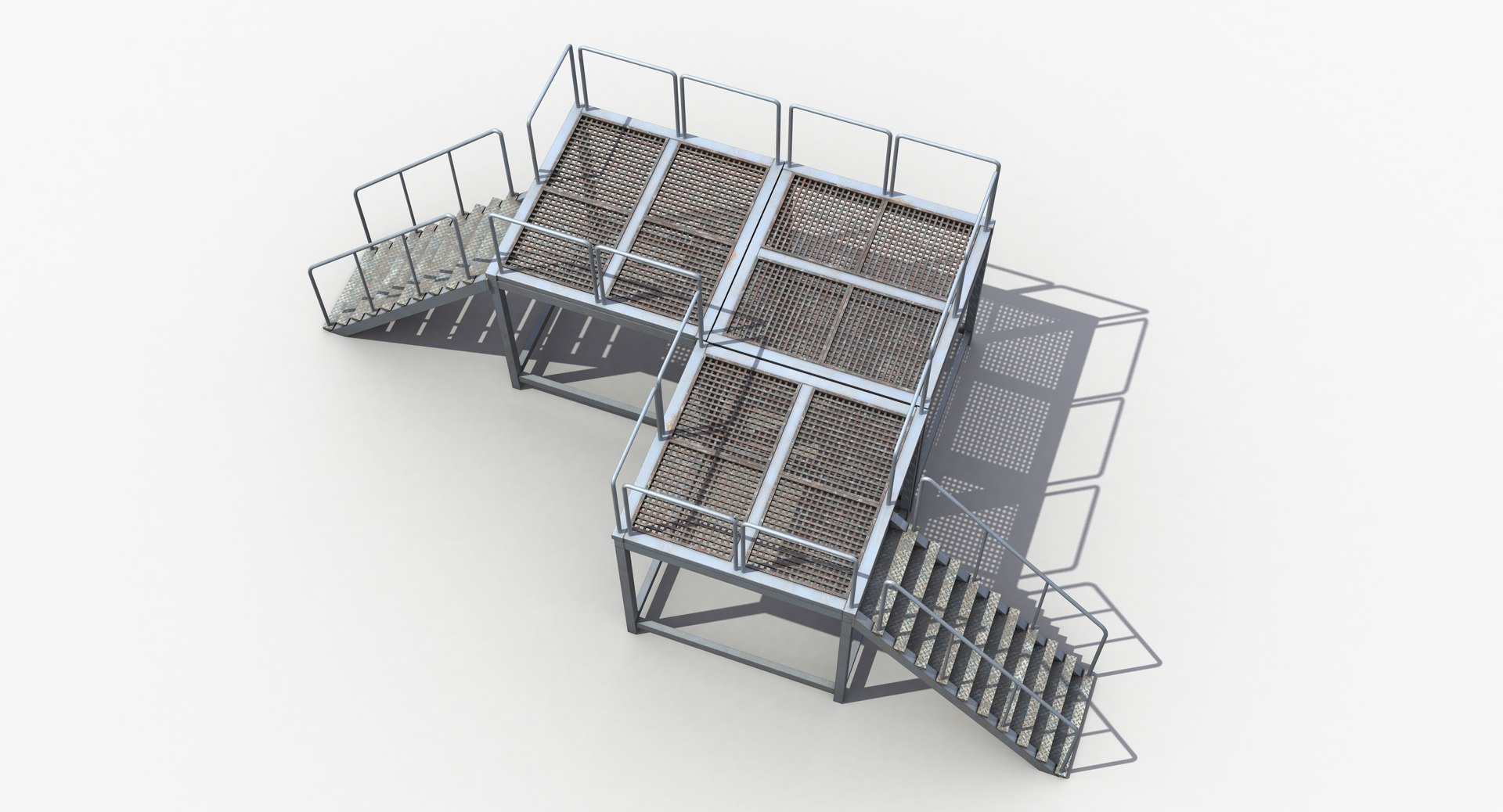 3d Model Modular Catwalk