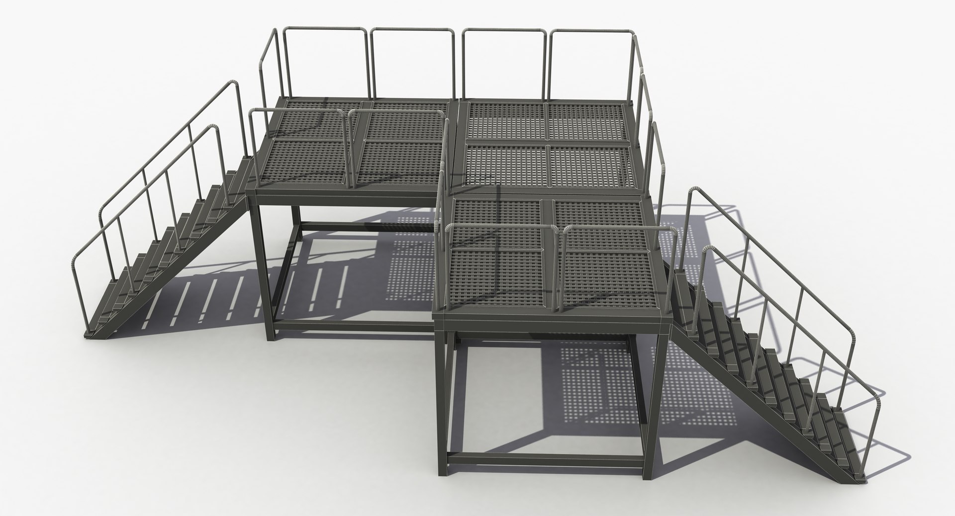 3d Model Modular Catwalk