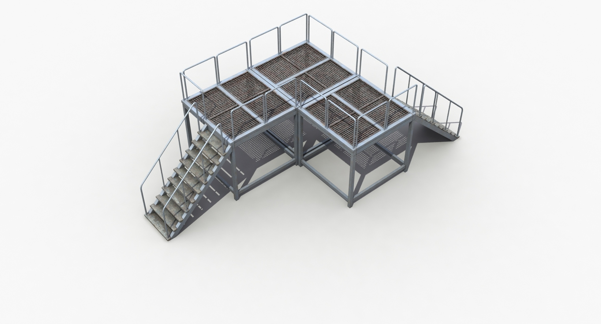 3d Model Modular Catwalk